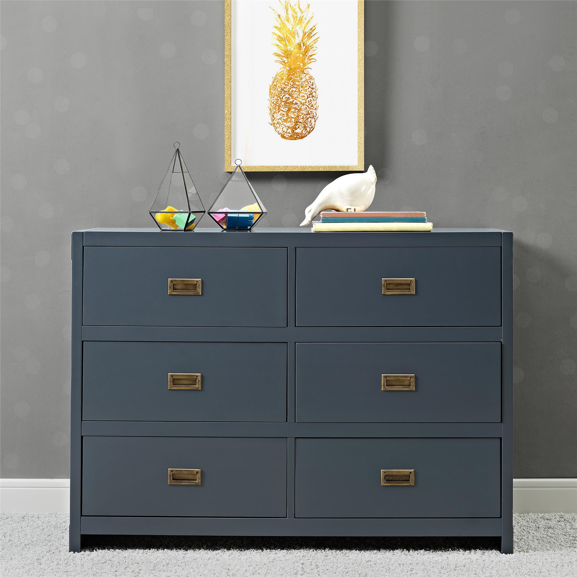 Click here for Baby Relax Miles 6 Drawer Dresser  Graphite Blue prices