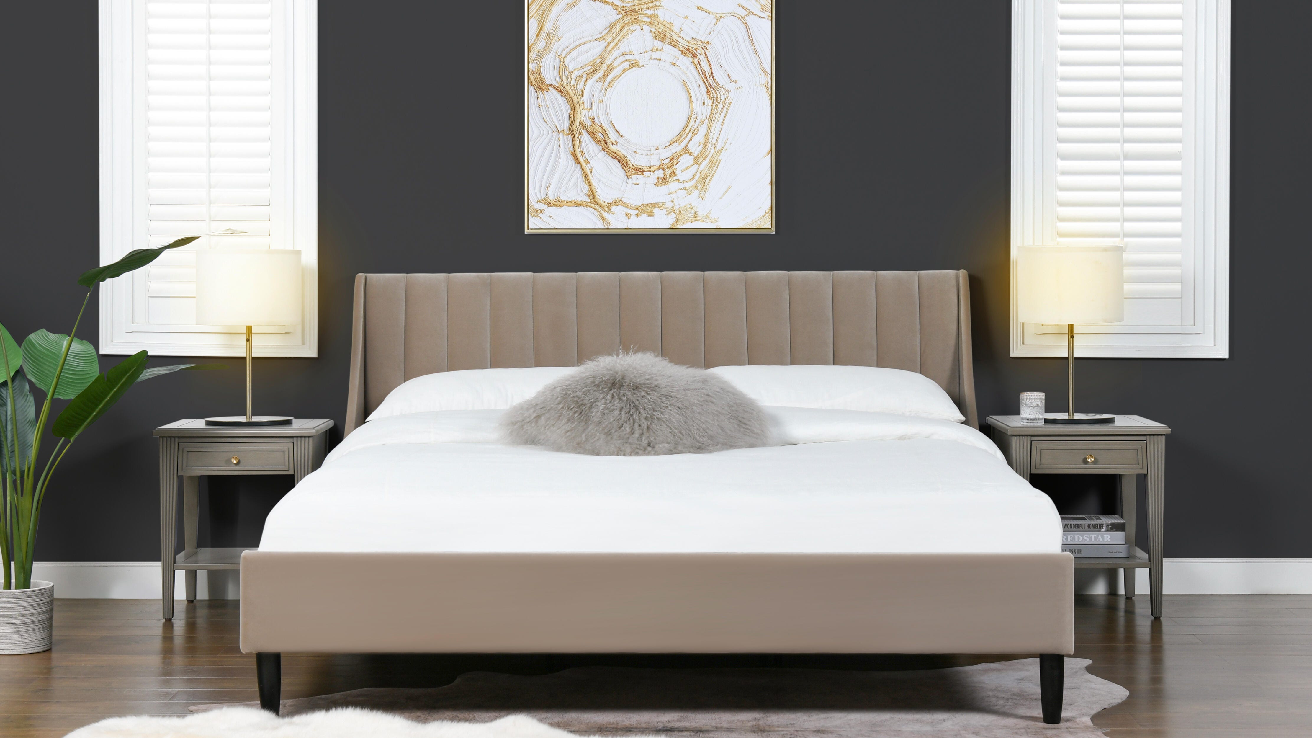 Click here for Jennifer Taylor Aspen Vertical Tufted Headboard Pl... prices