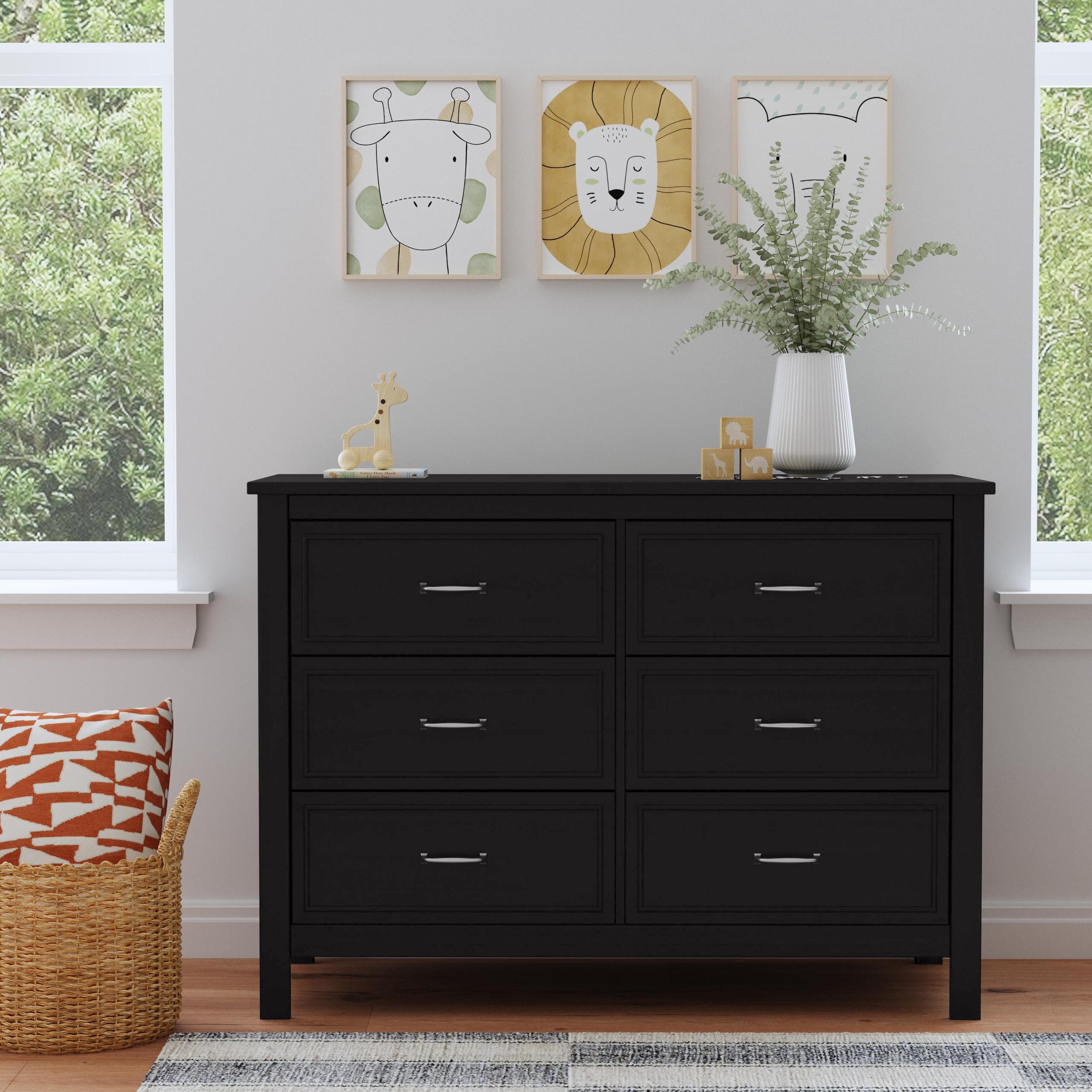 Click here for DaVinci Charlie 6 Drawer Double Dresser  Ebony prices