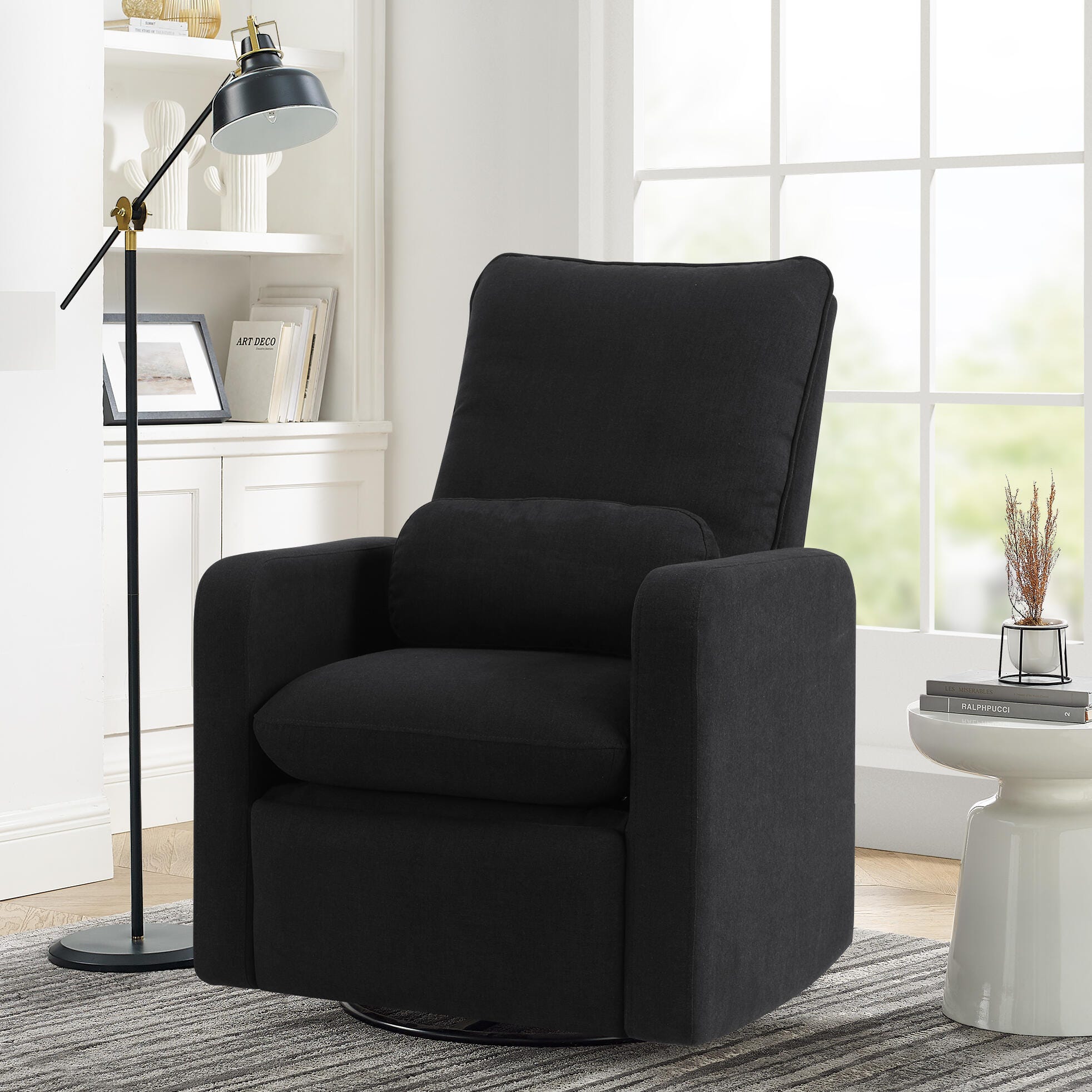 Click here for babyGap by Delta Children Cloud Recliner  Jet Blac... prices