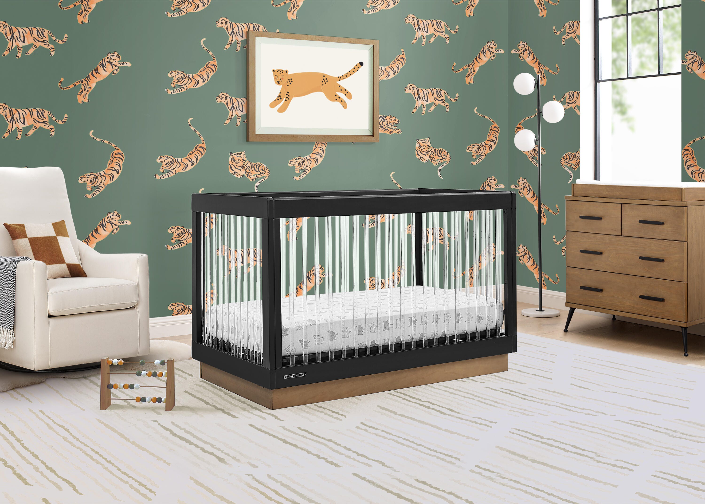 Click here for Delta Children James Acrylic 4-in-1 Convertible Cr... prices