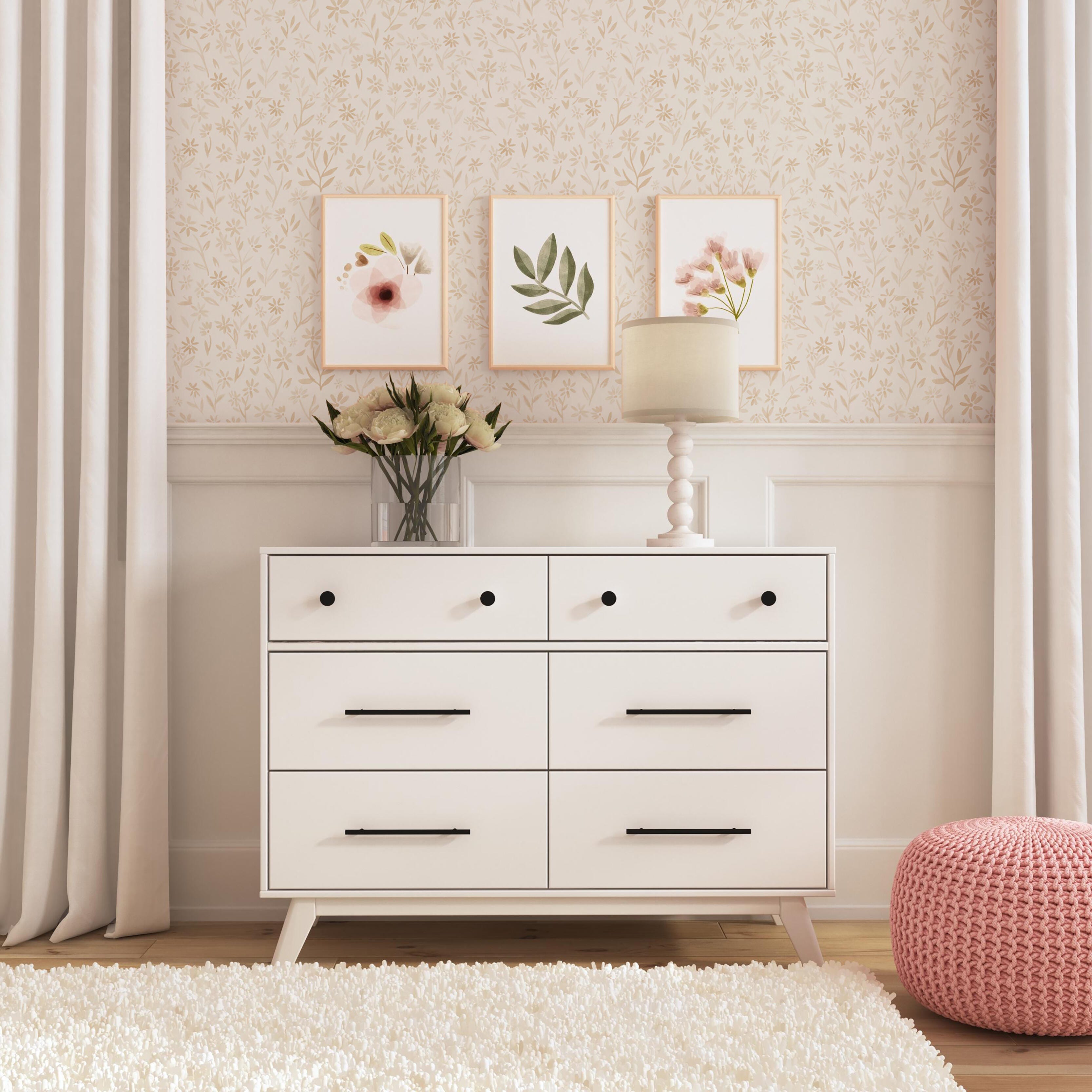 Click here for DaVinci Otto 6-Drawer Dresser  White prices