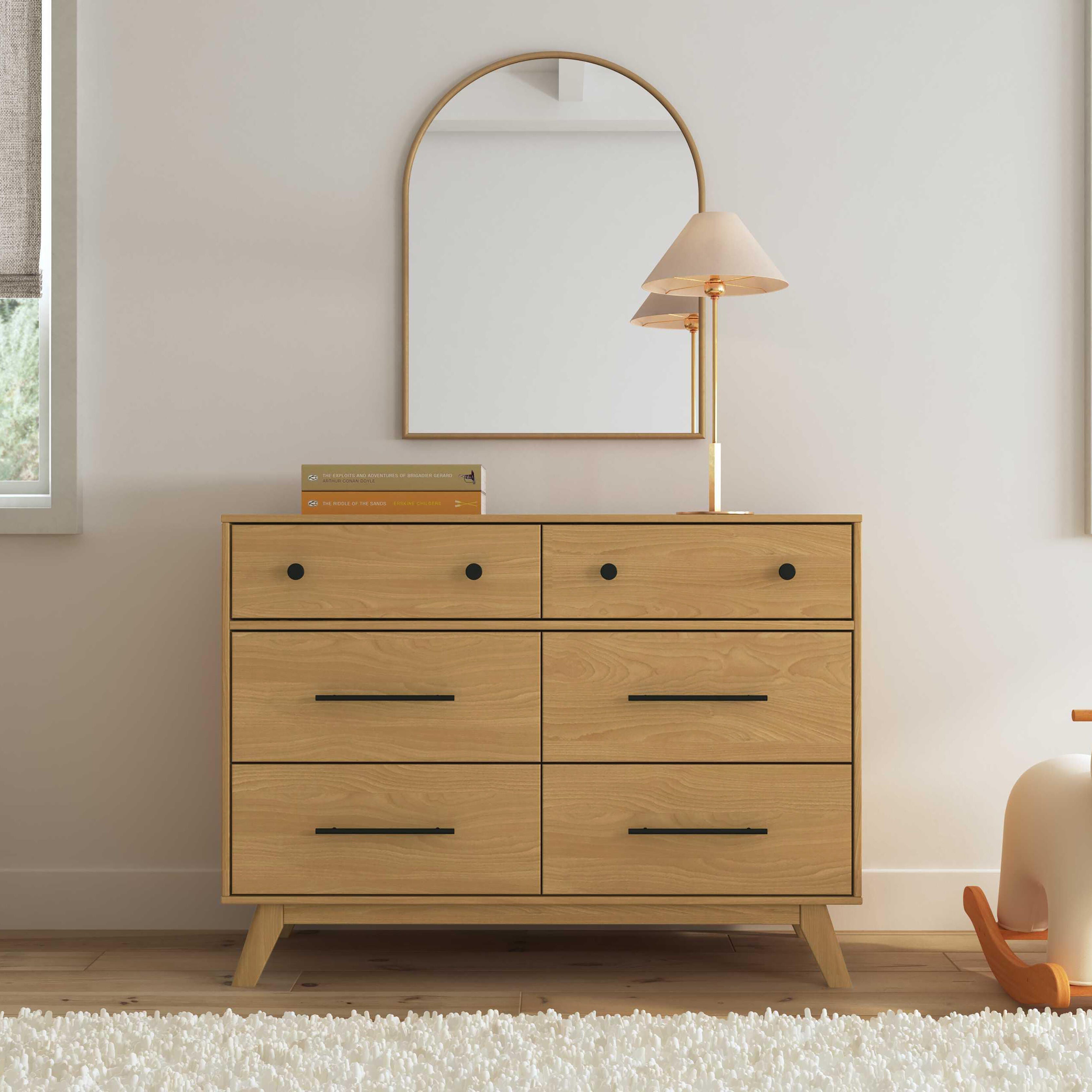 Click here for DaVinci Otto 6-Drawer Dresser  Honey prices