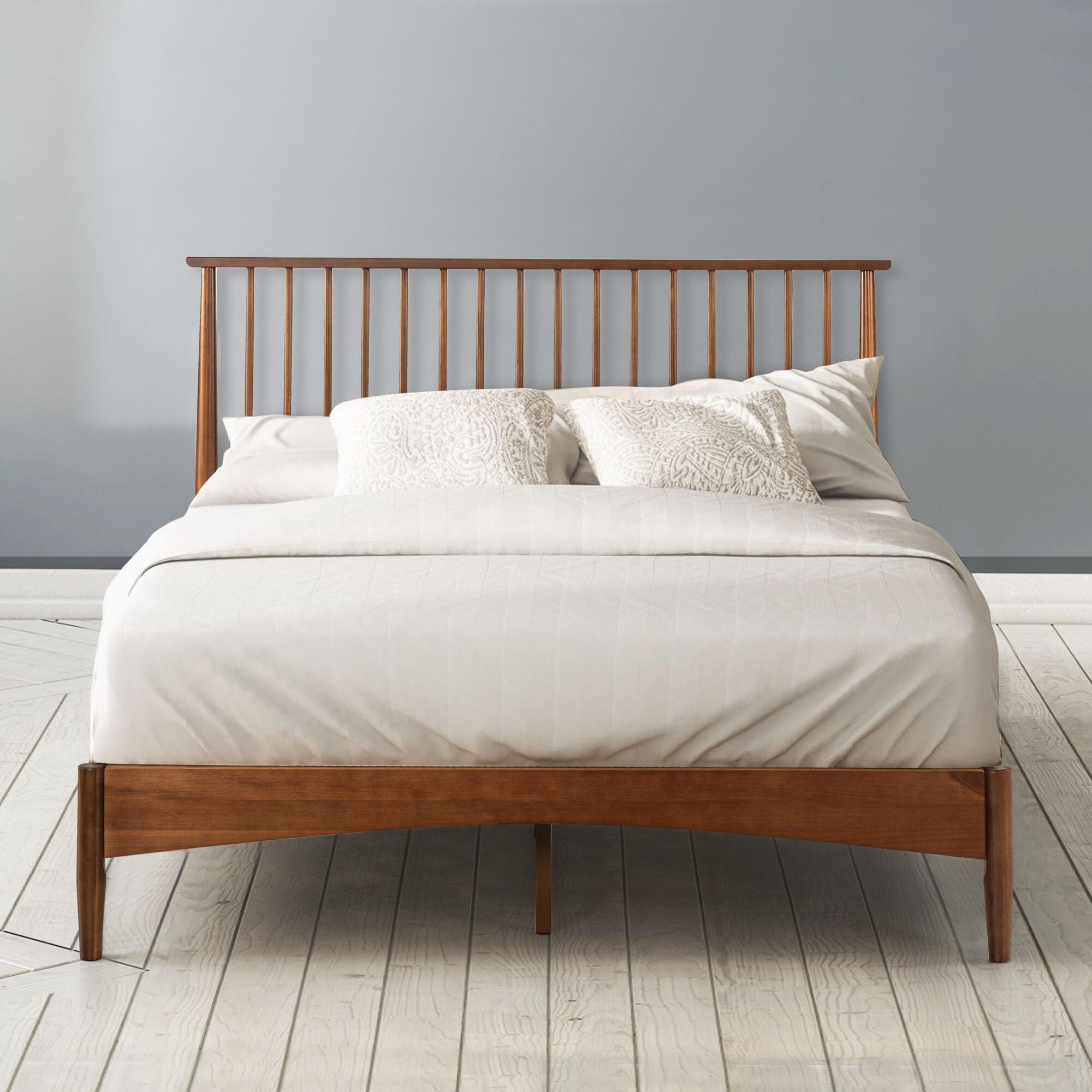 Click here for ZINUS Platform King Bed Frame with Slatted Headboa... prices