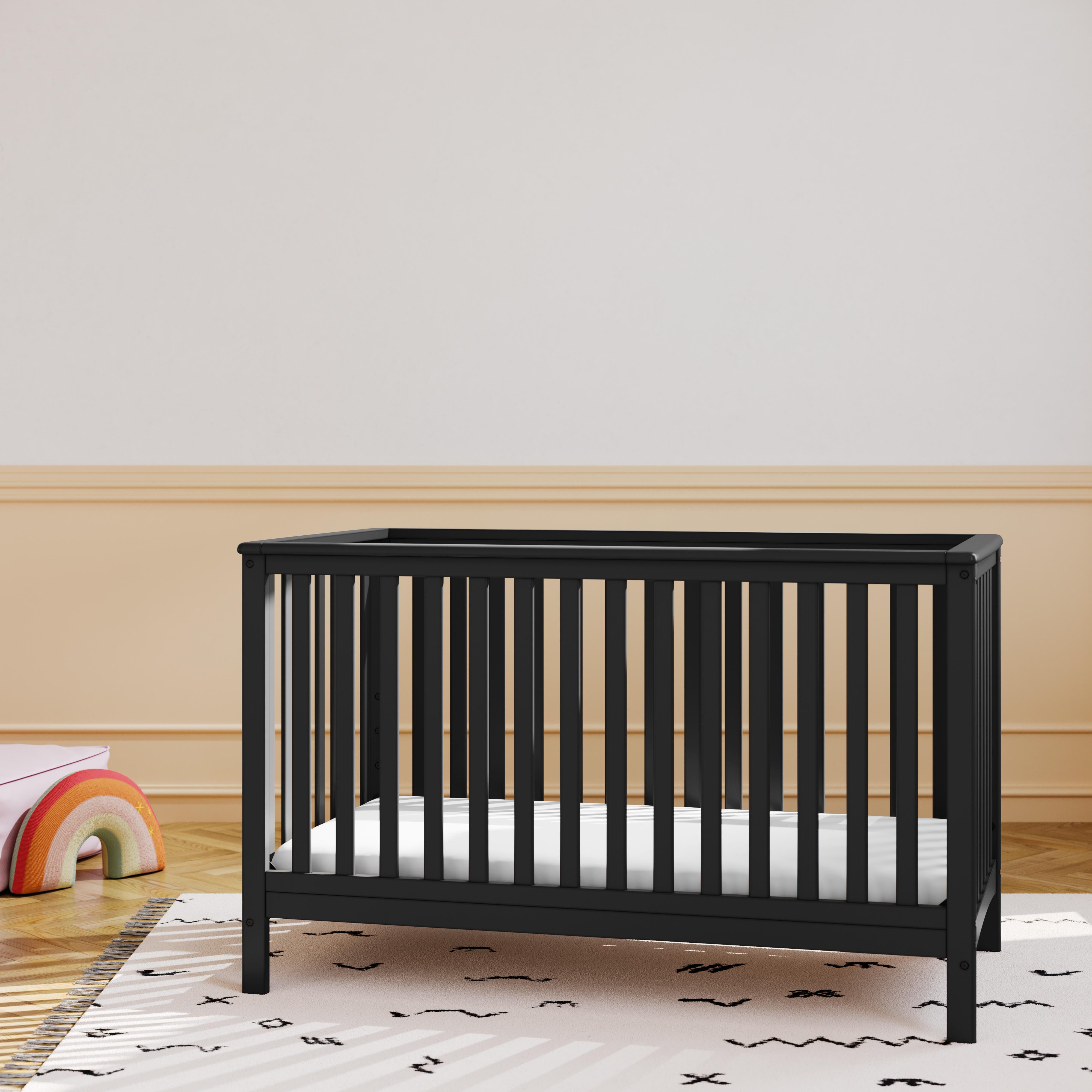 Click here for Storkcraft Hillcrest 4-in-1 Convertible Crib  Blac... prices