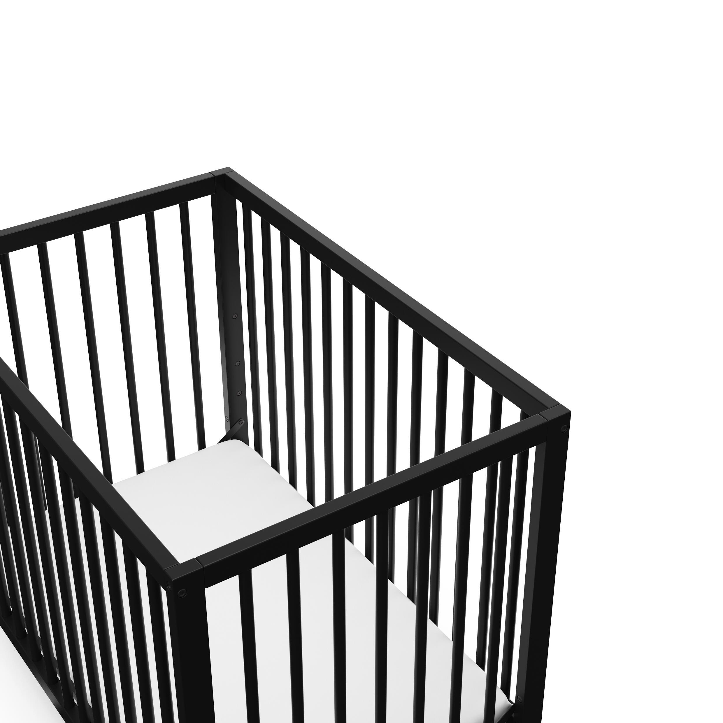 Click here for Graco Teddi 4-in-1 Convertible Mini Crib  Black prices