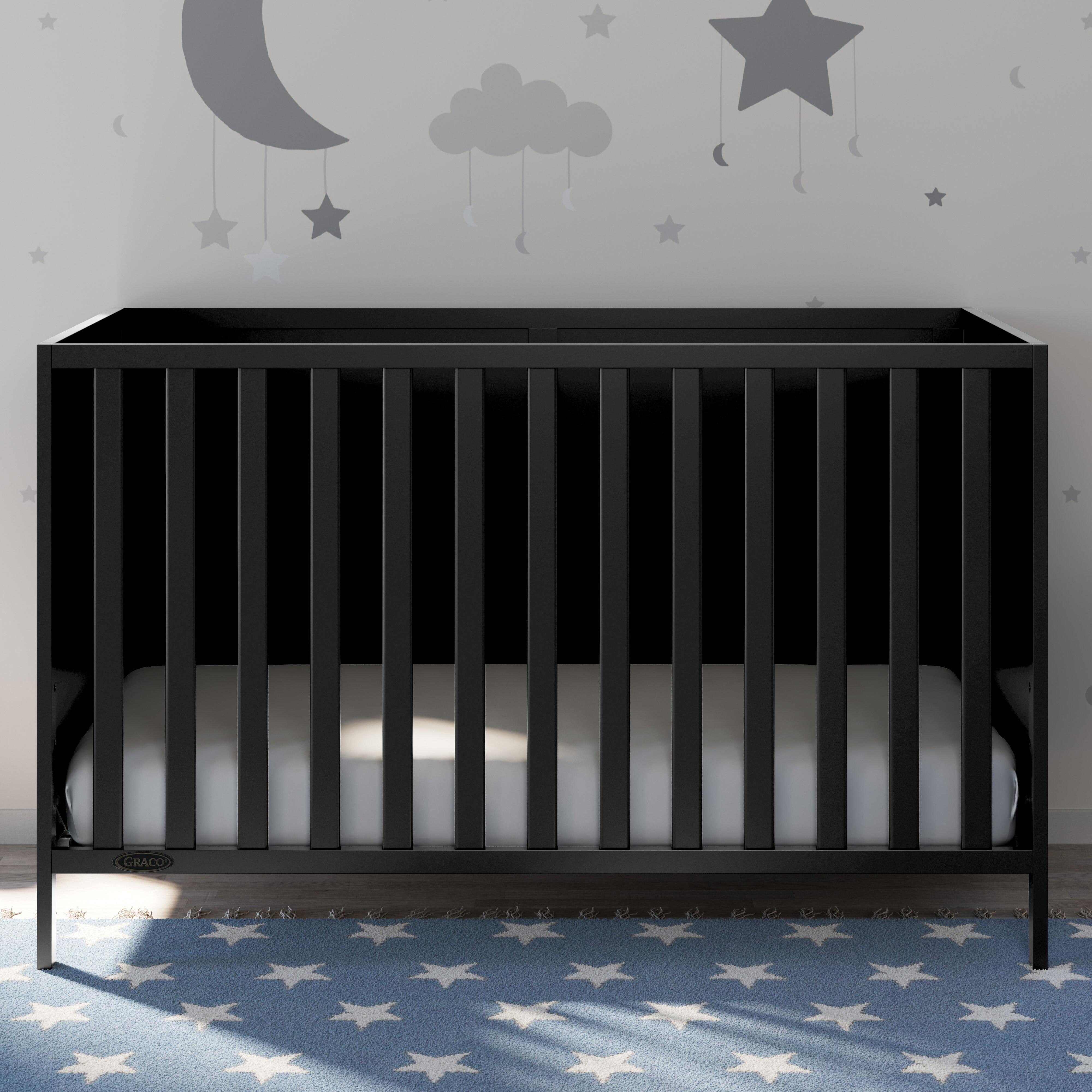 Click here for Graco Theo 3-in-1 Convertible Crib  Black prices