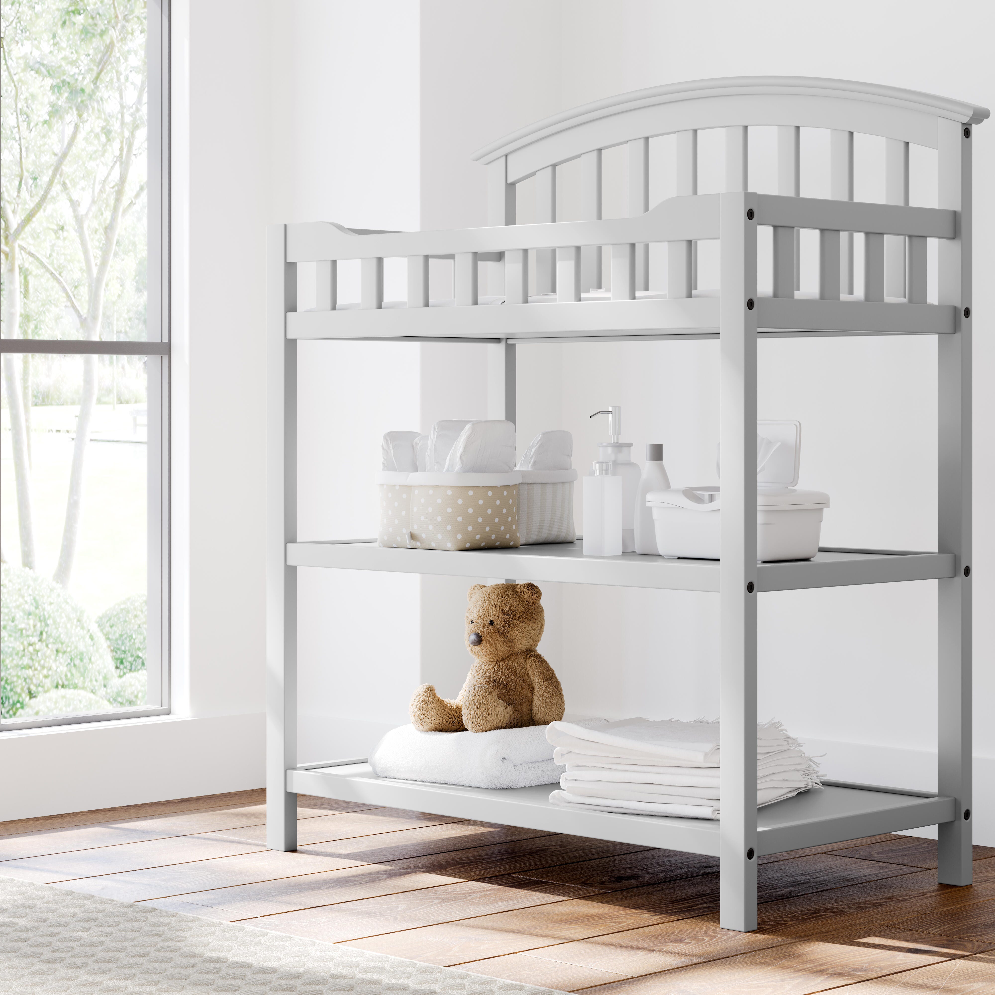 Click here for Graco Changing Table  Pebble Gray prices