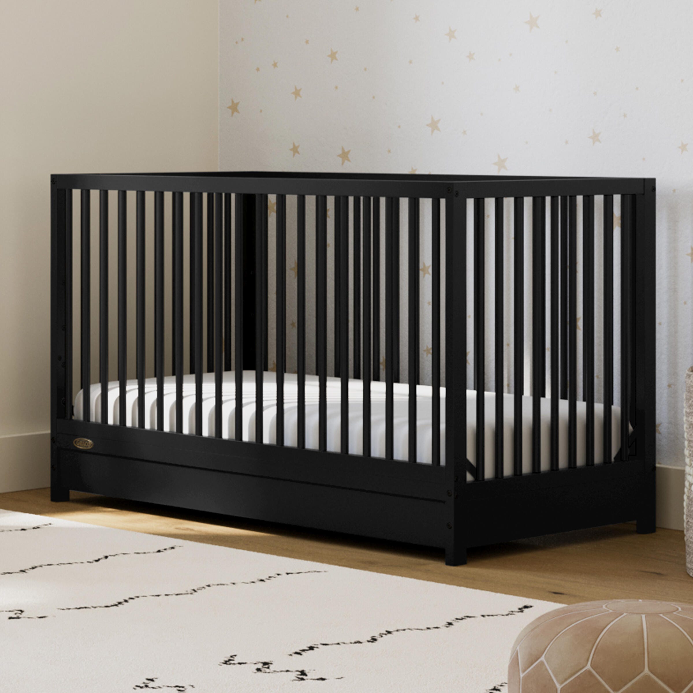Click here for Graco Teddi 5-in-1 Convertible Crib with Drawer  B... prices