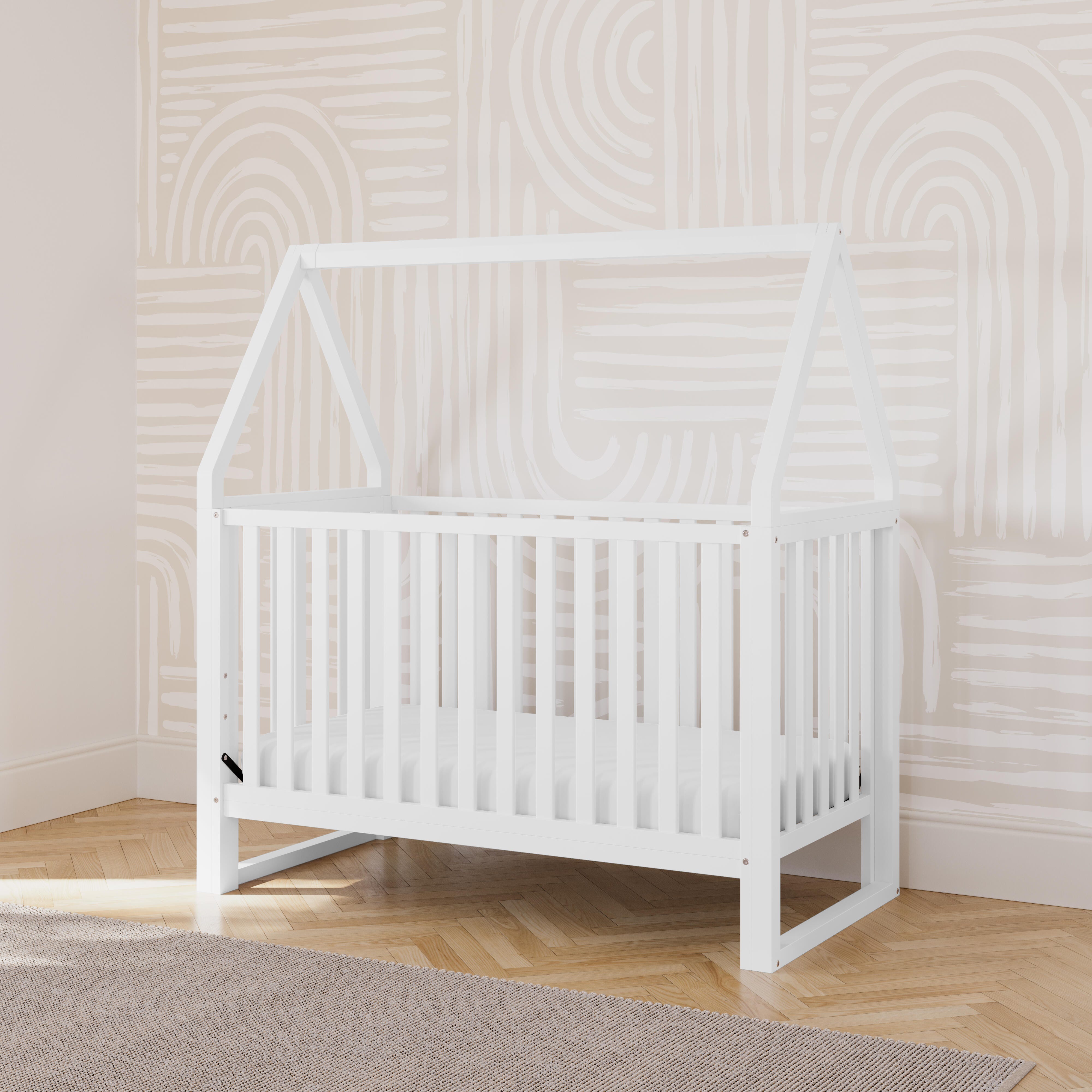 Click here for Storkcraft Orchard 5-in-1 Convertible Crib  White prices