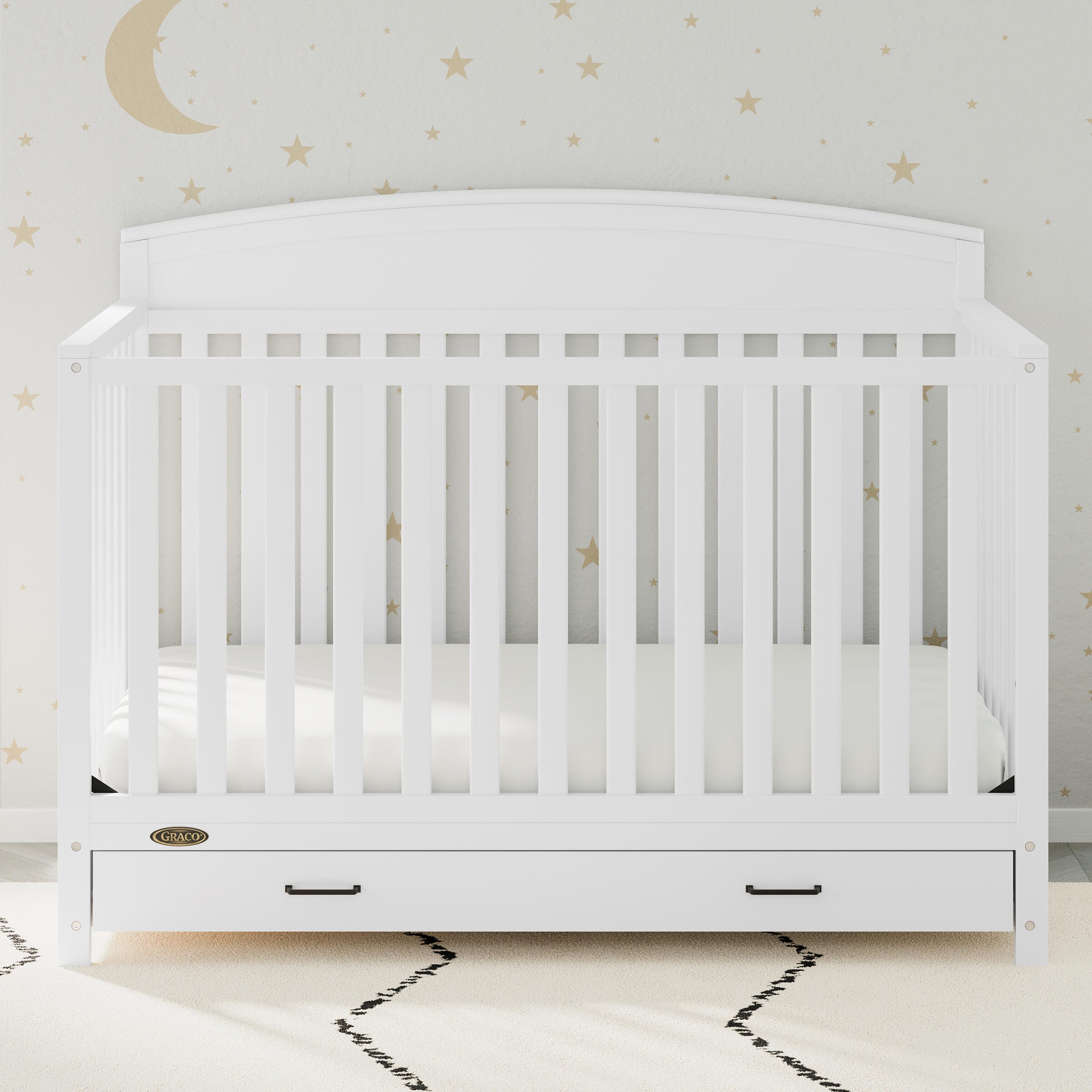 Click here for Graco Benton 5-in-1 Convertible Crib with Drawer... prices