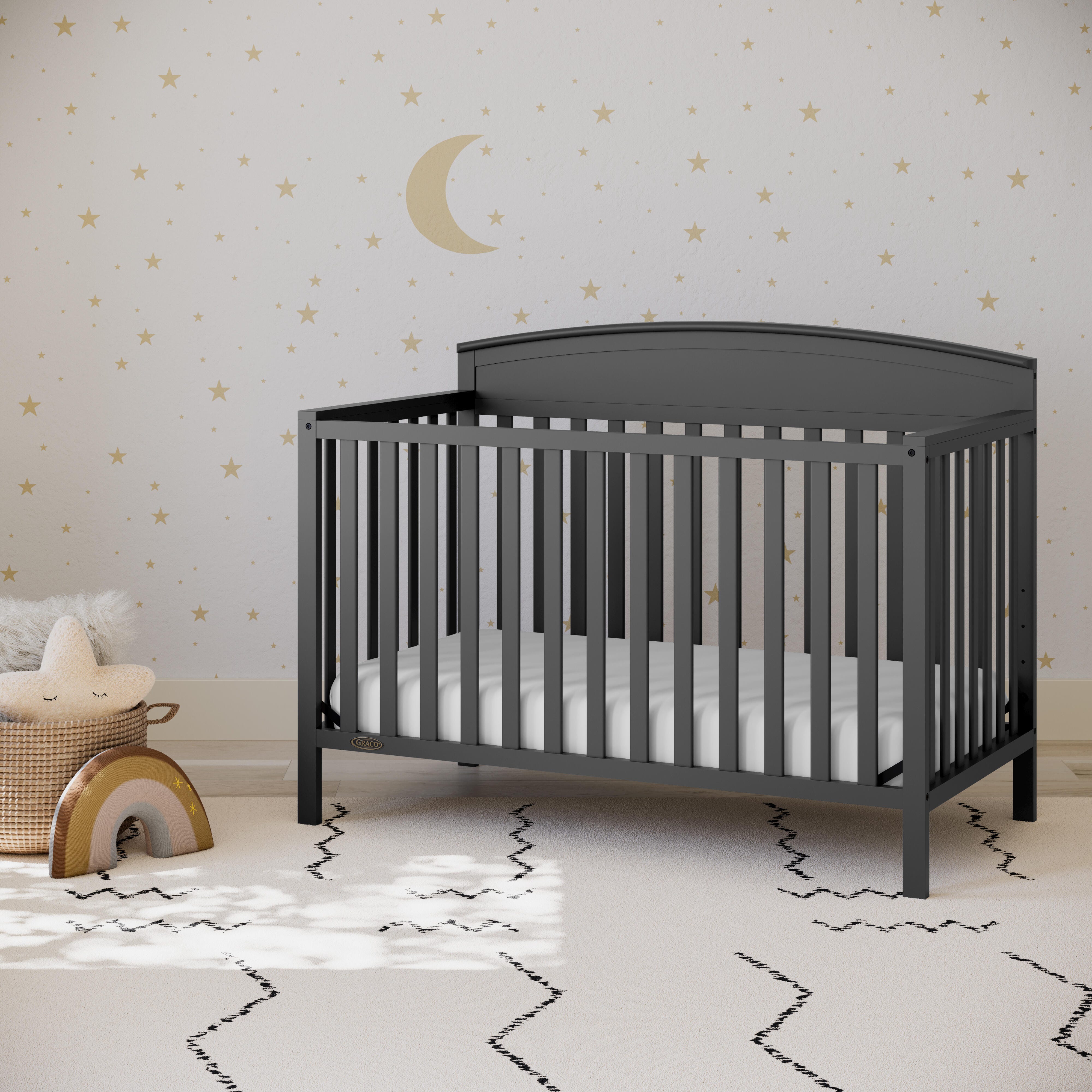 Click here for Graco Benton 5-in-1 Convertible Crib  Gray prices