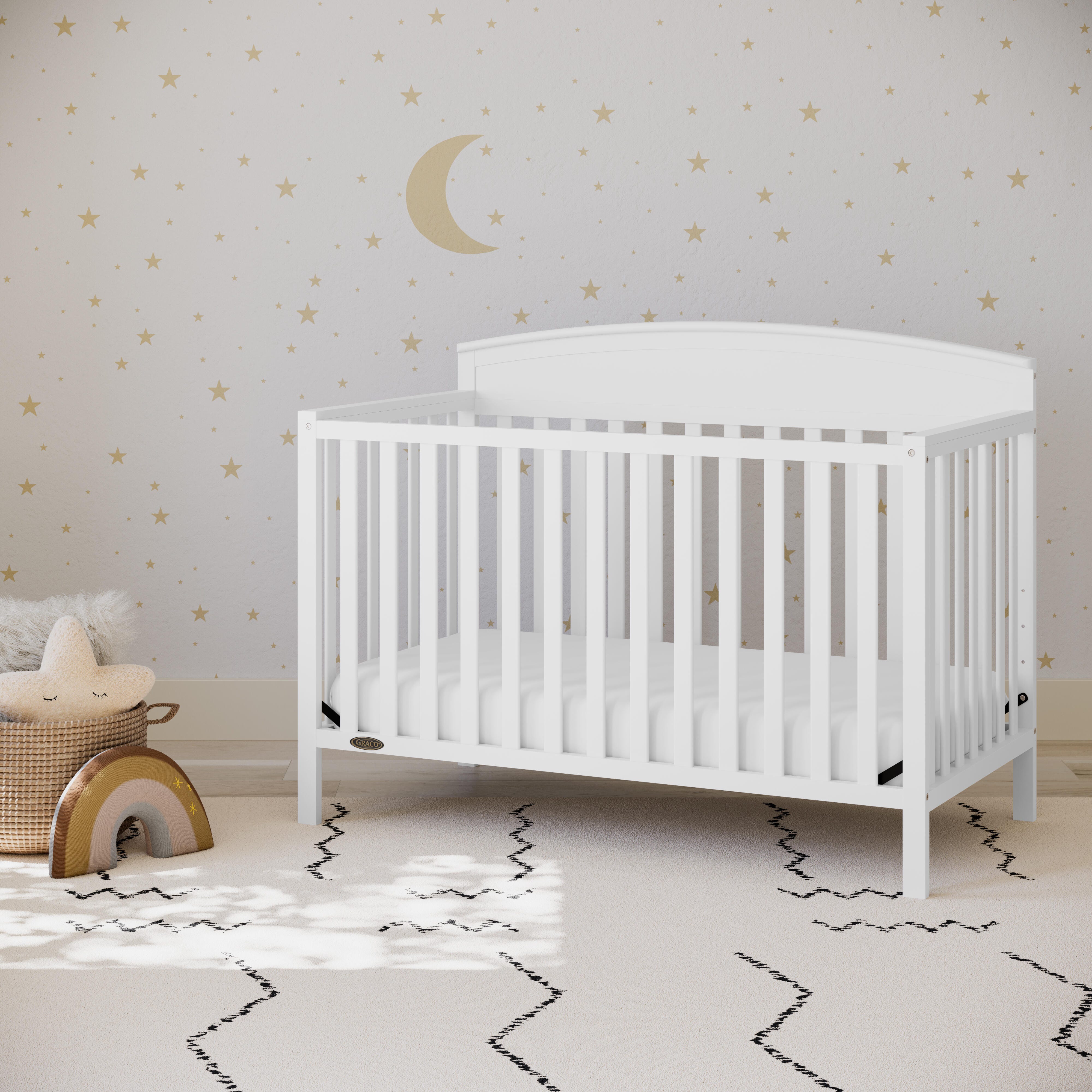 Click here for Graco Benton 5-in-1 Convertible Crib  White prices