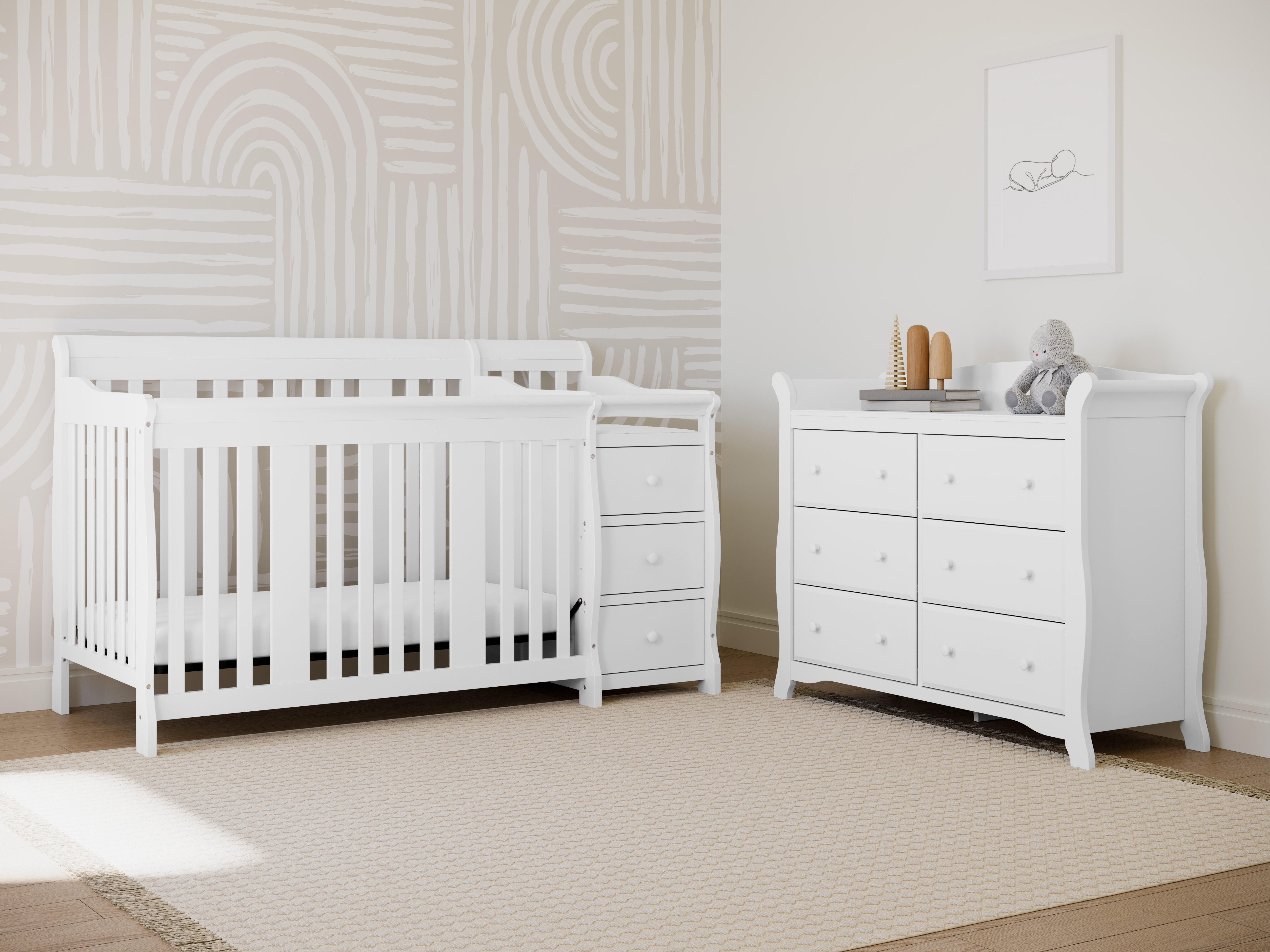 Click here for Storkcraft Portofino 5-in-1 Convertible Crib and C... prices