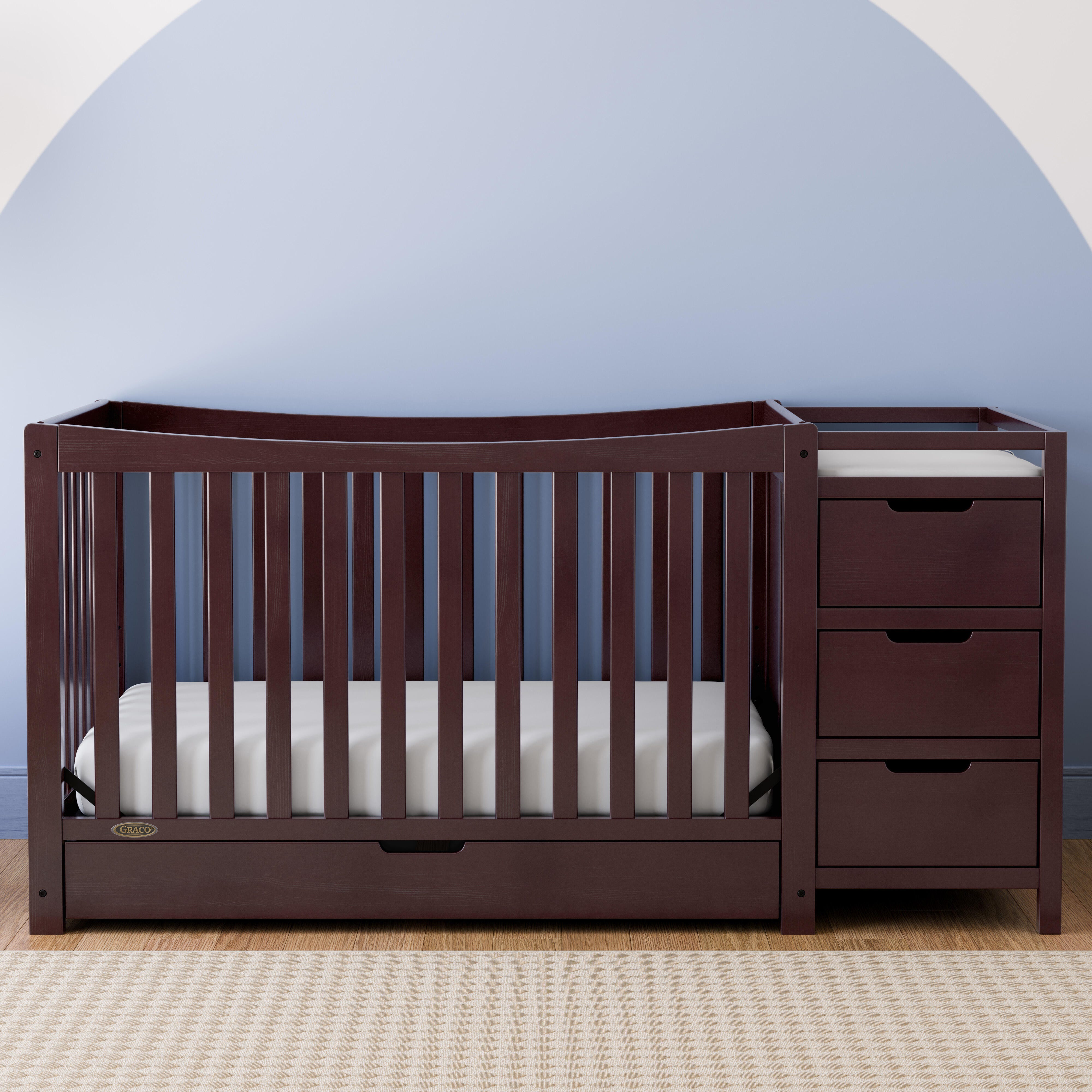 Click here for Graco Remi 4-in-1 Convertible Crib and Changer  Es... prices