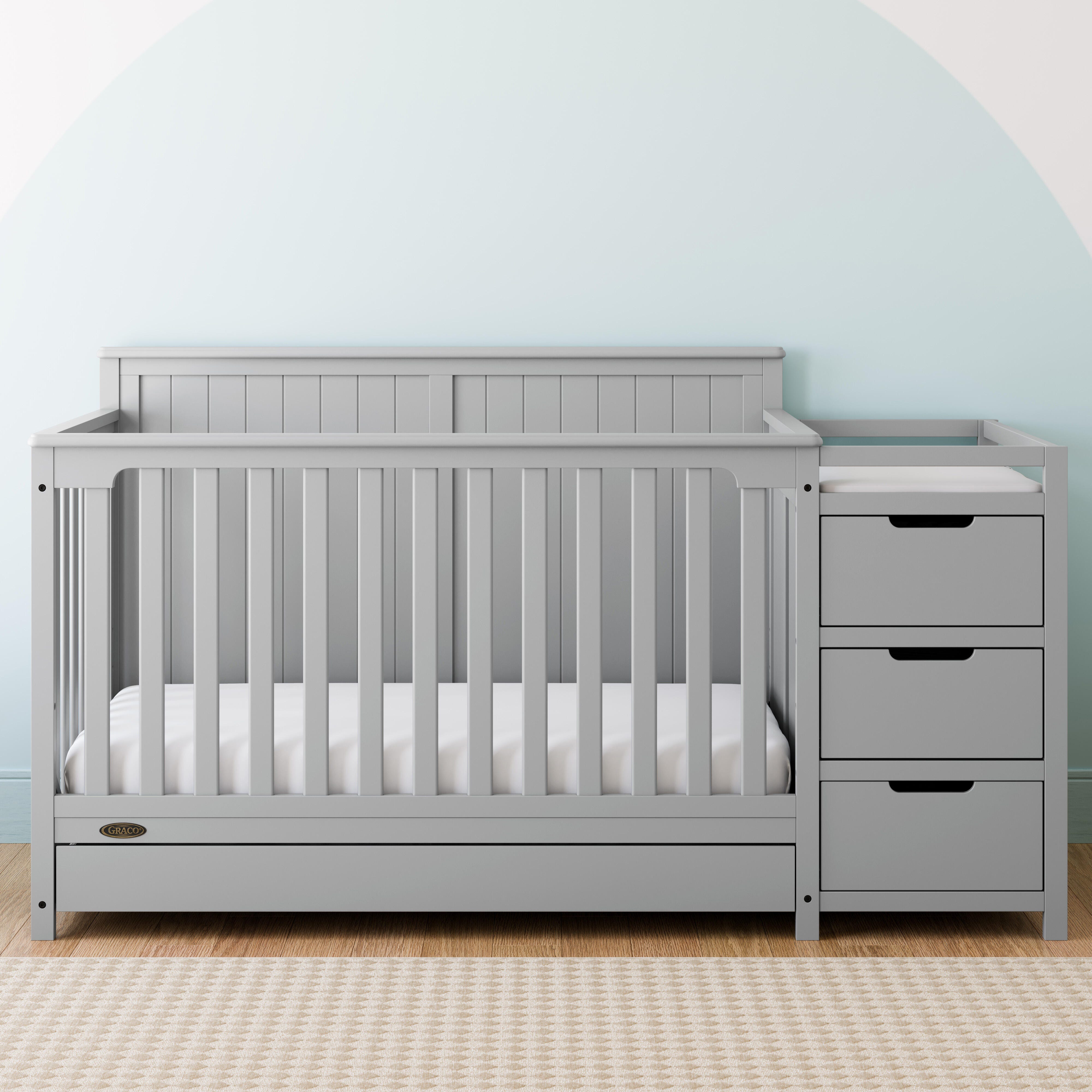 Click here for Graco Hadley 5-in-1 Convertible Crib and Changer... prices