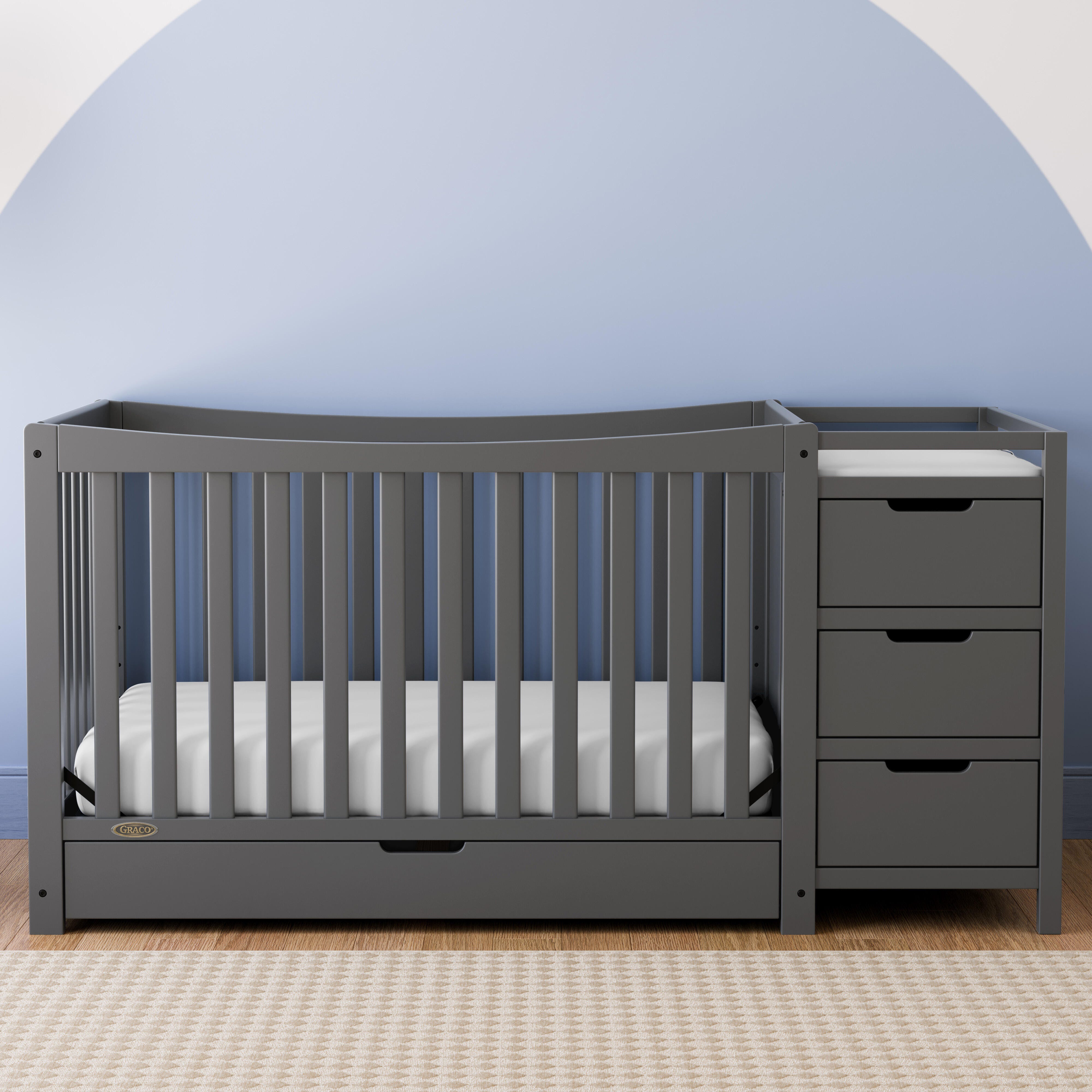 Click here for Graco Remi 4-in-1 Convertible Crib and Changer  Gr... prices