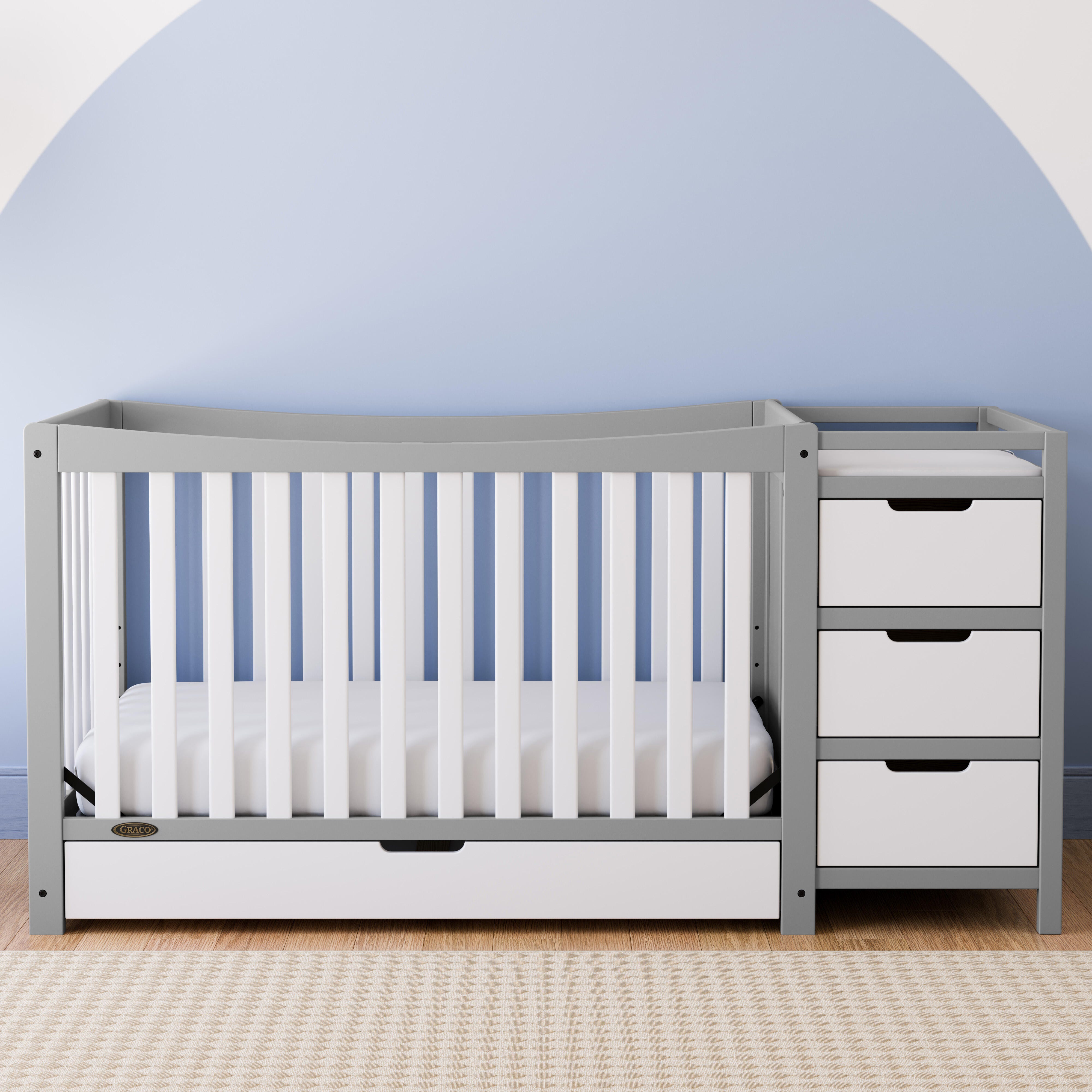 Click here for Graco Remi 4-in-1 Convertible Crib and Changer  Pe... prices