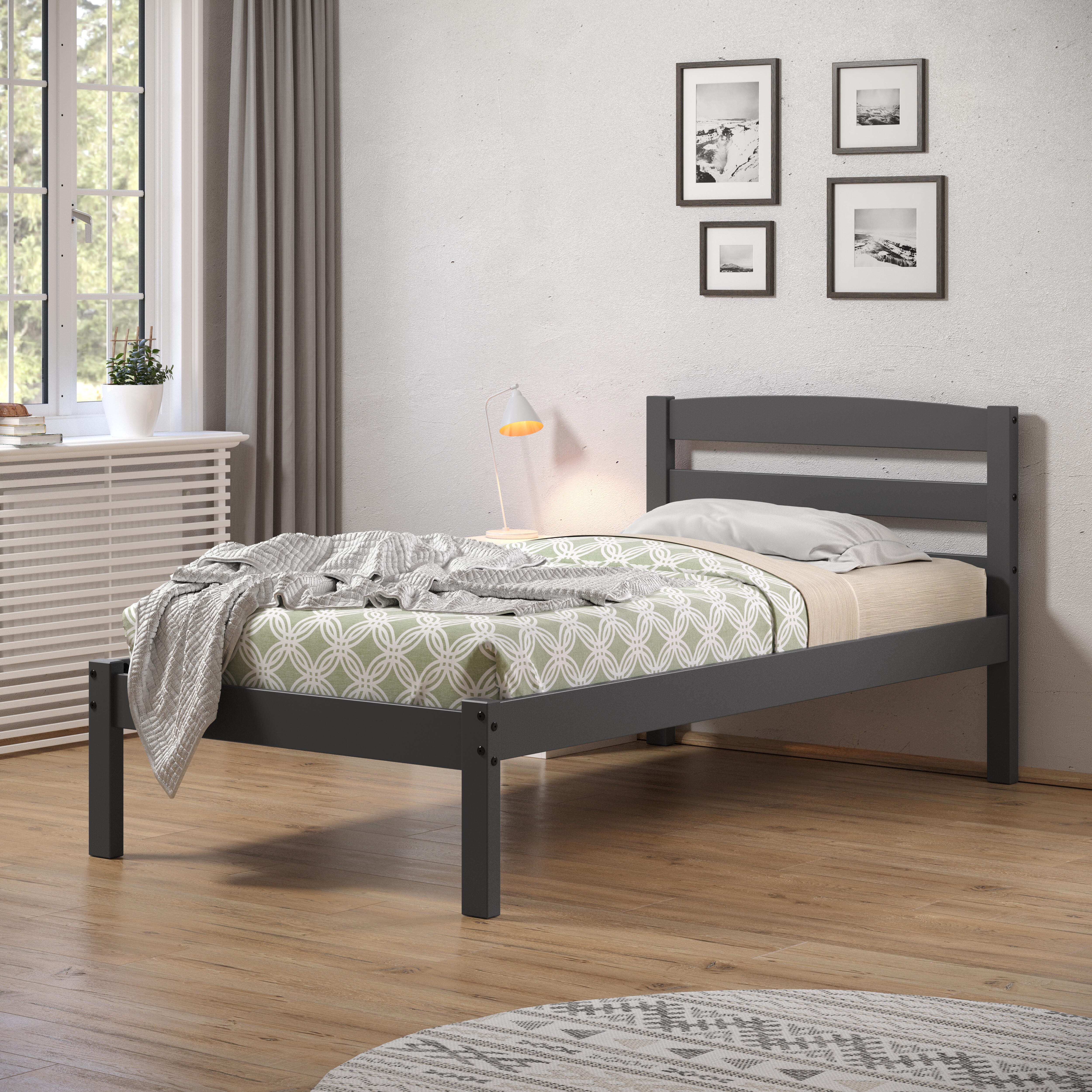 Click here for Donco Kids Econo Scandinavian Twin Bed  Dark Gray prices