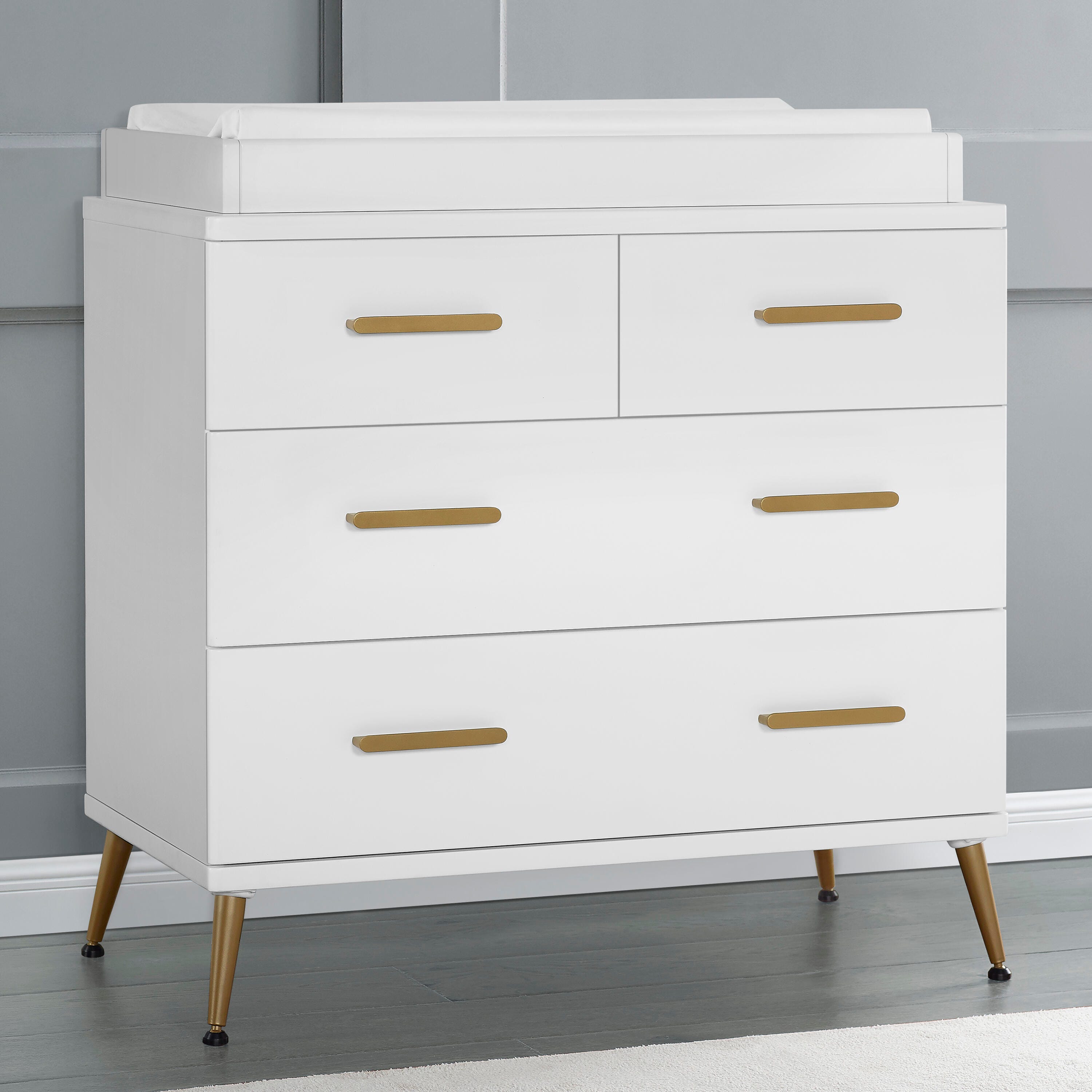 Click here for Delta Children Sloane 4 Drawer Dresser with Changi... prices