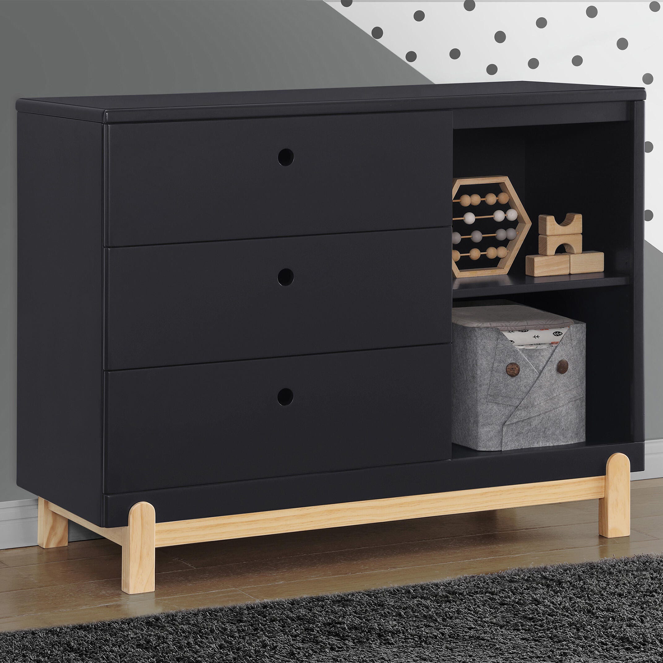 Click here for Delta Children Poppy 3 Drawer Dresser with Cubbies... prices