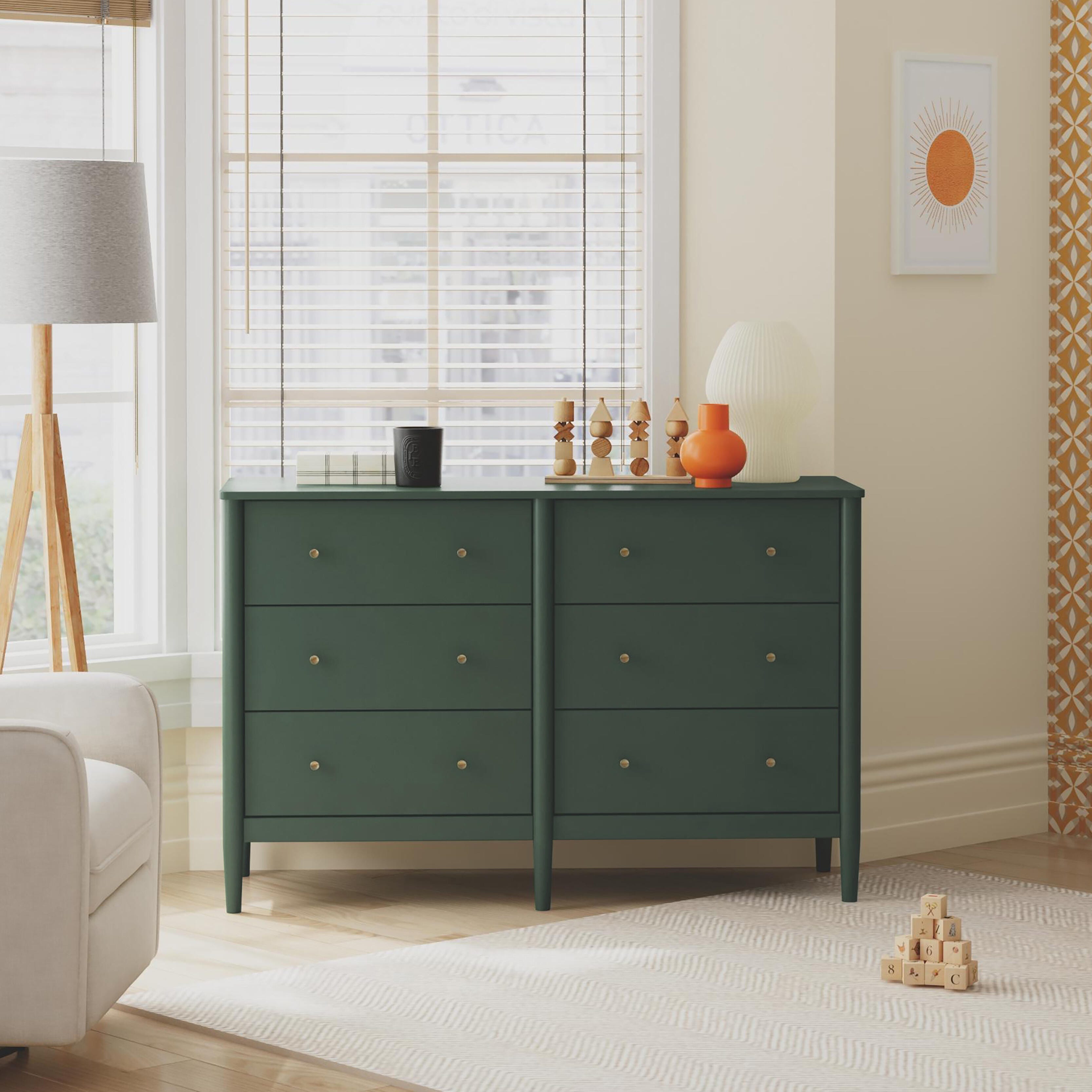 Click here for DaVinci Frem 6-Drawer Dresser  Forest Green prices