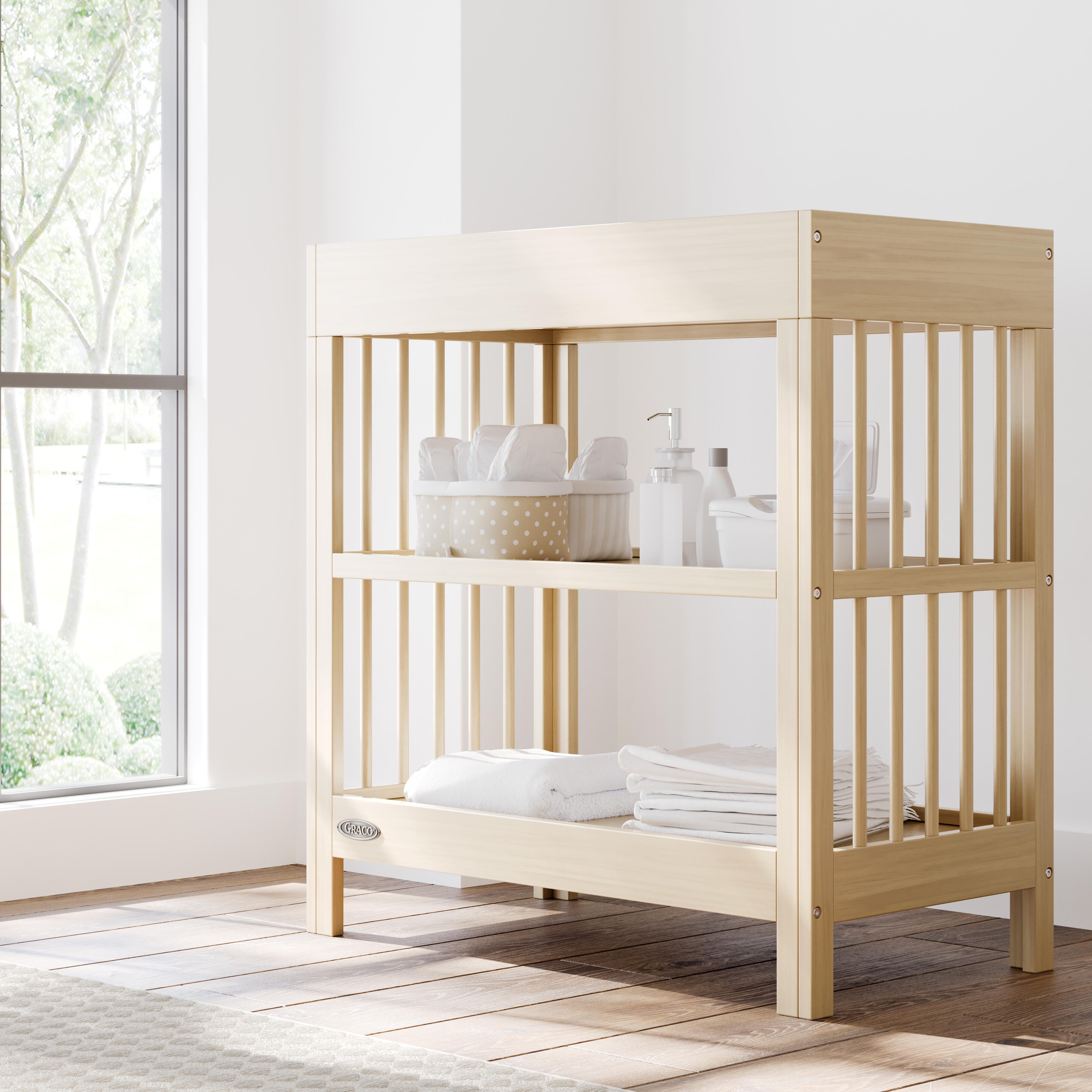 Click here for Graco Teddi Changing Table  Driftwood prices