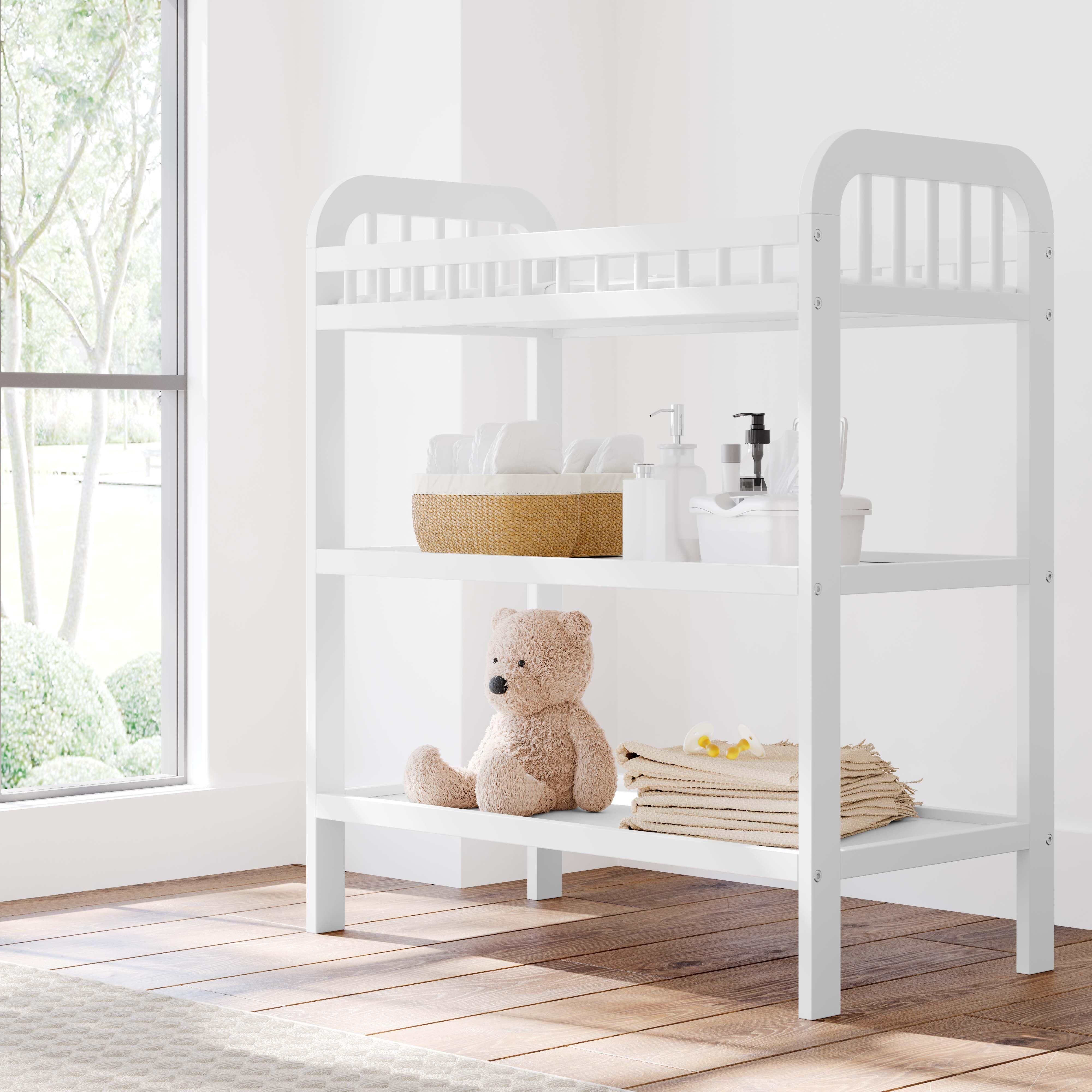 Click here for Storkcraft Pasadena Changing Table  White prices