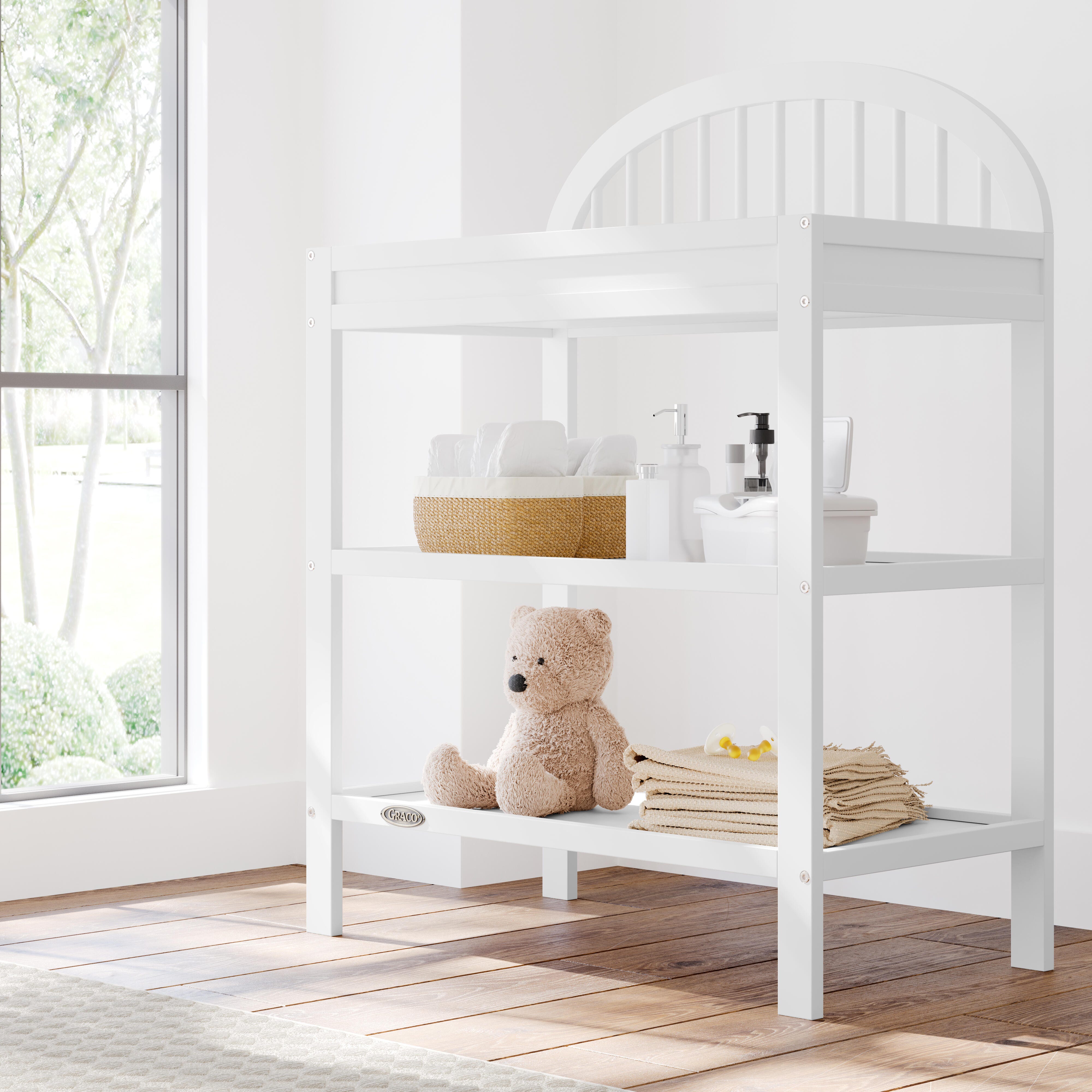 Click here for Graco Olivia Changing Table  White prices