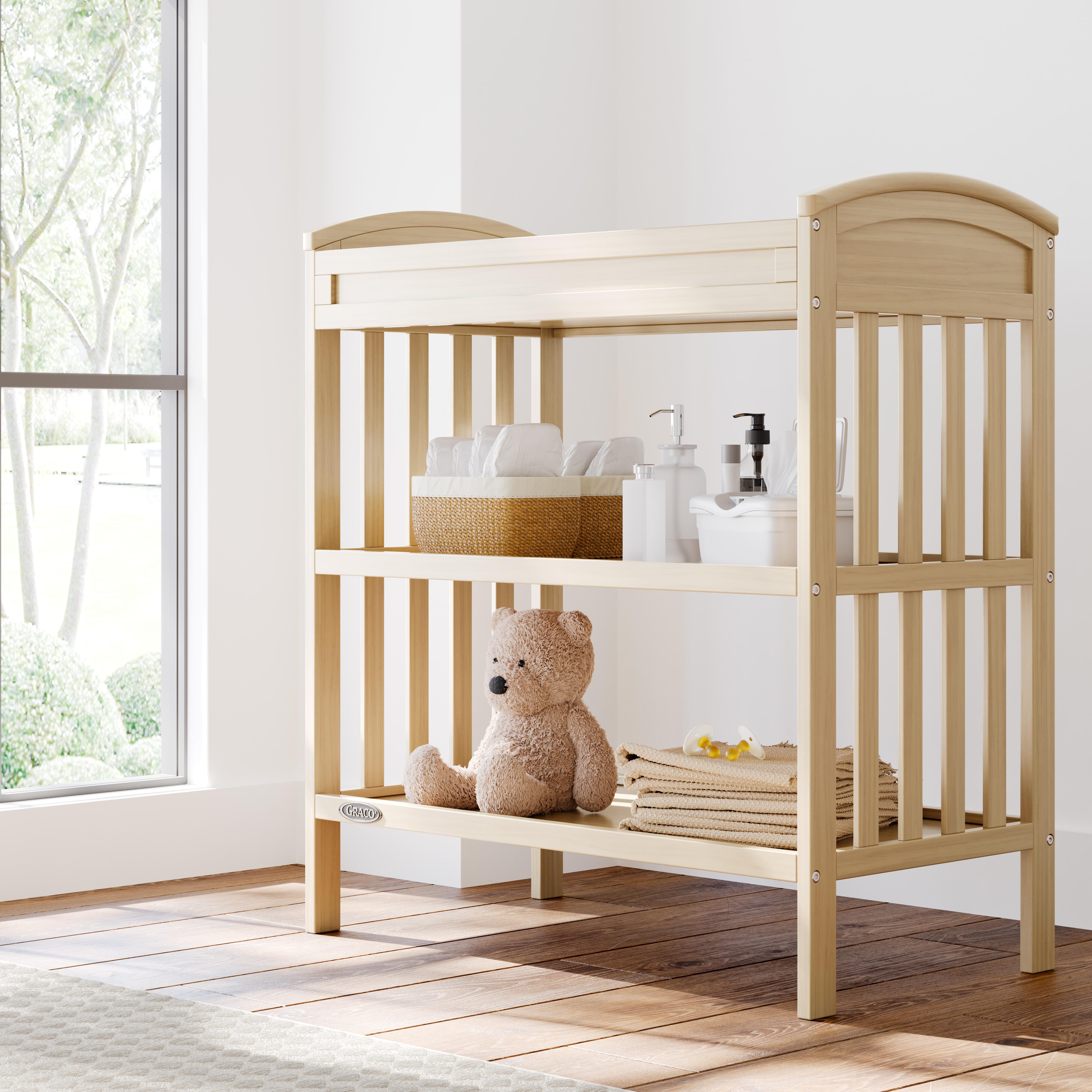 Click here for Graco Benton Changing Table  Driftwood prices