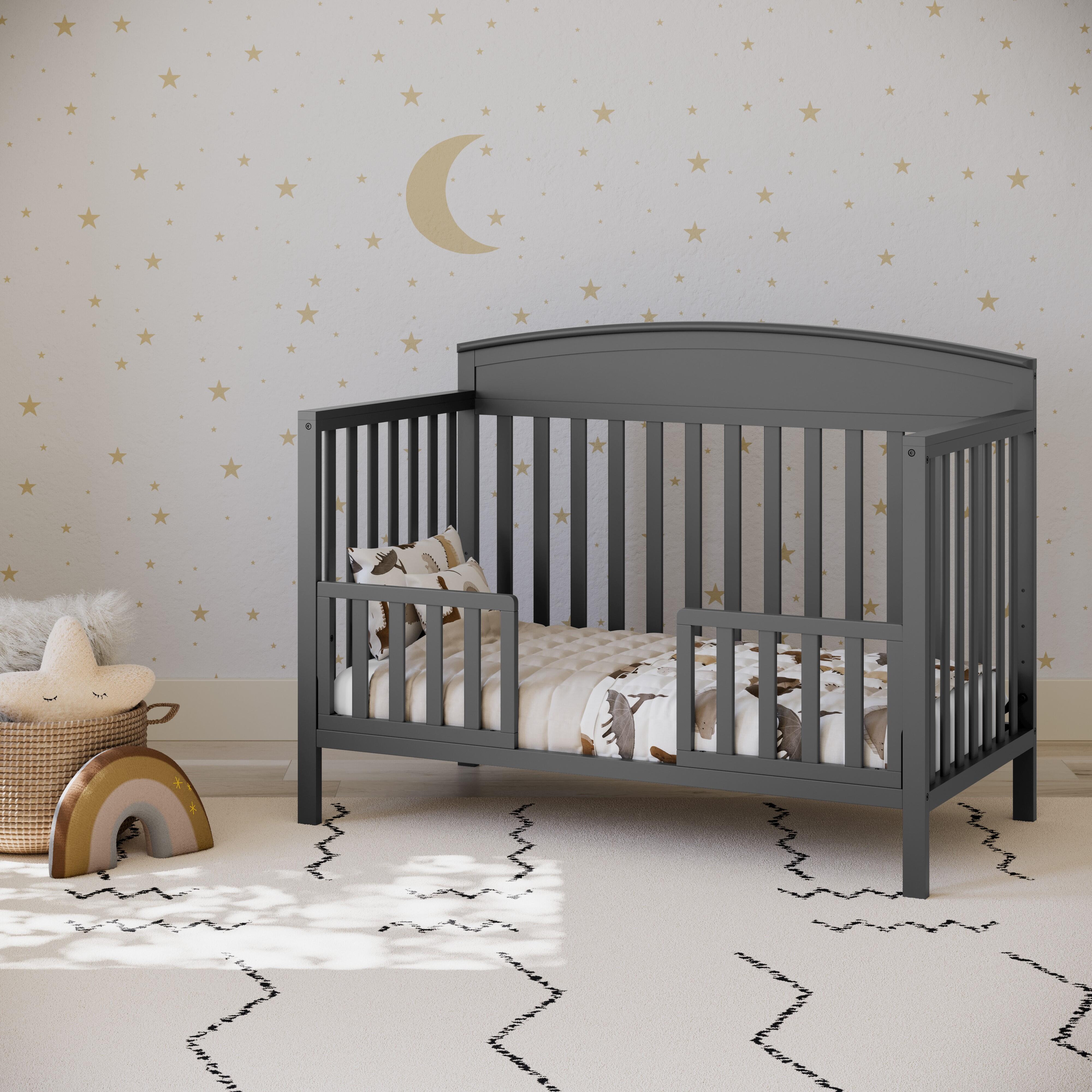Click here for Graco Toddler Safety Guardrail Kit (Slats)  Gray prices