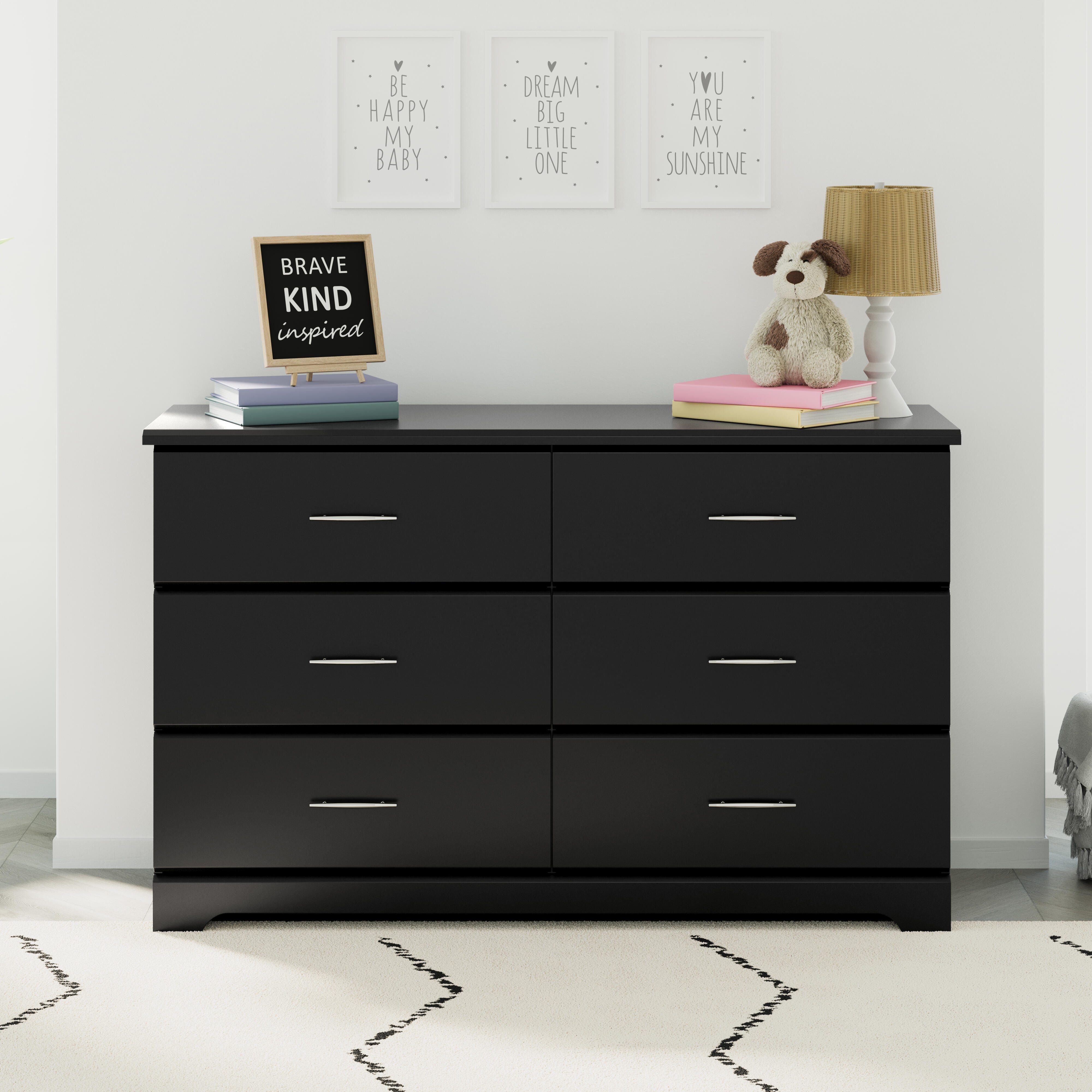 Click here for Storkcraft Brookside 6 Drawer Double Dresser  Blac... prices