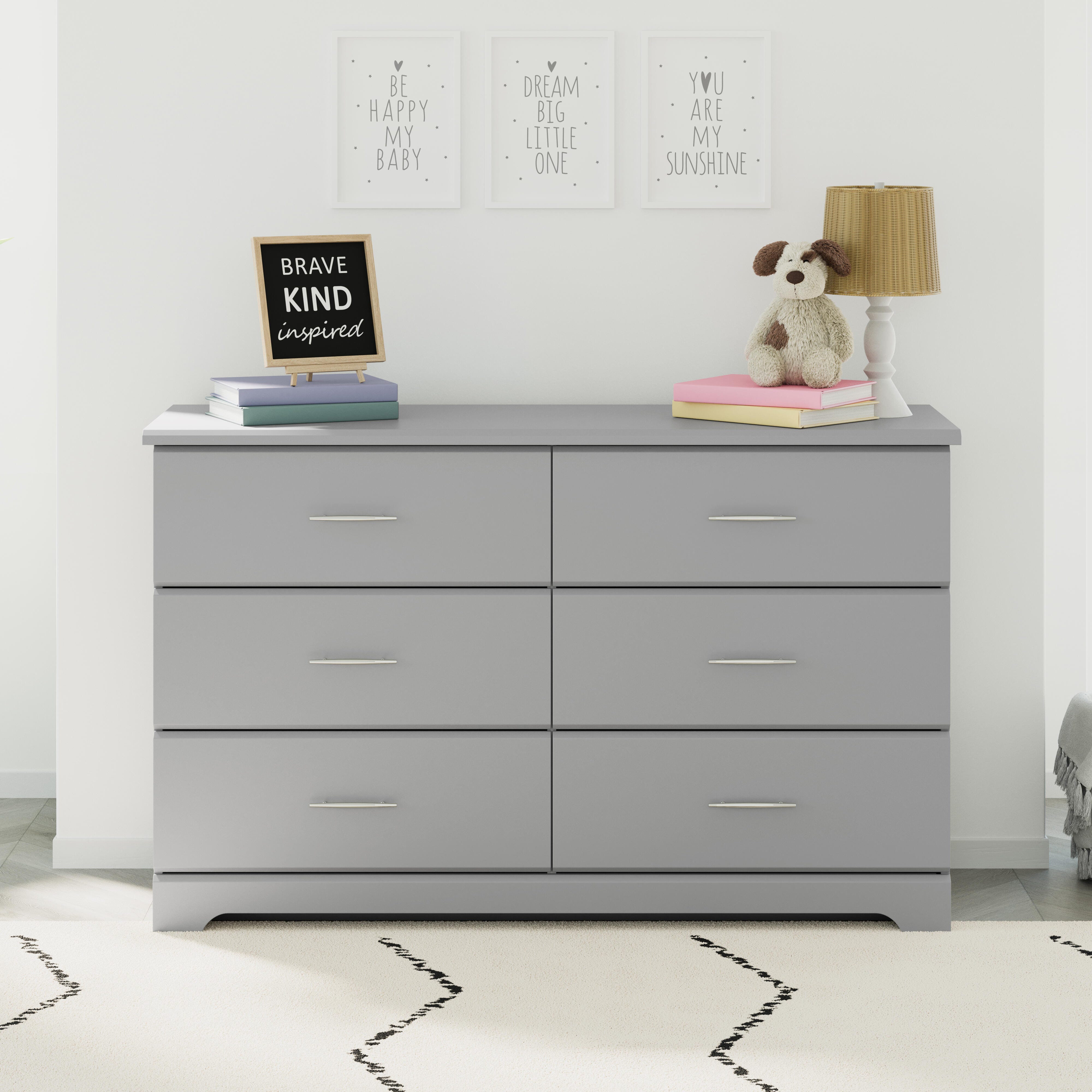 Click here for Storkcraft Brookside 6 Drawer Double Dresser  Pebb... prices