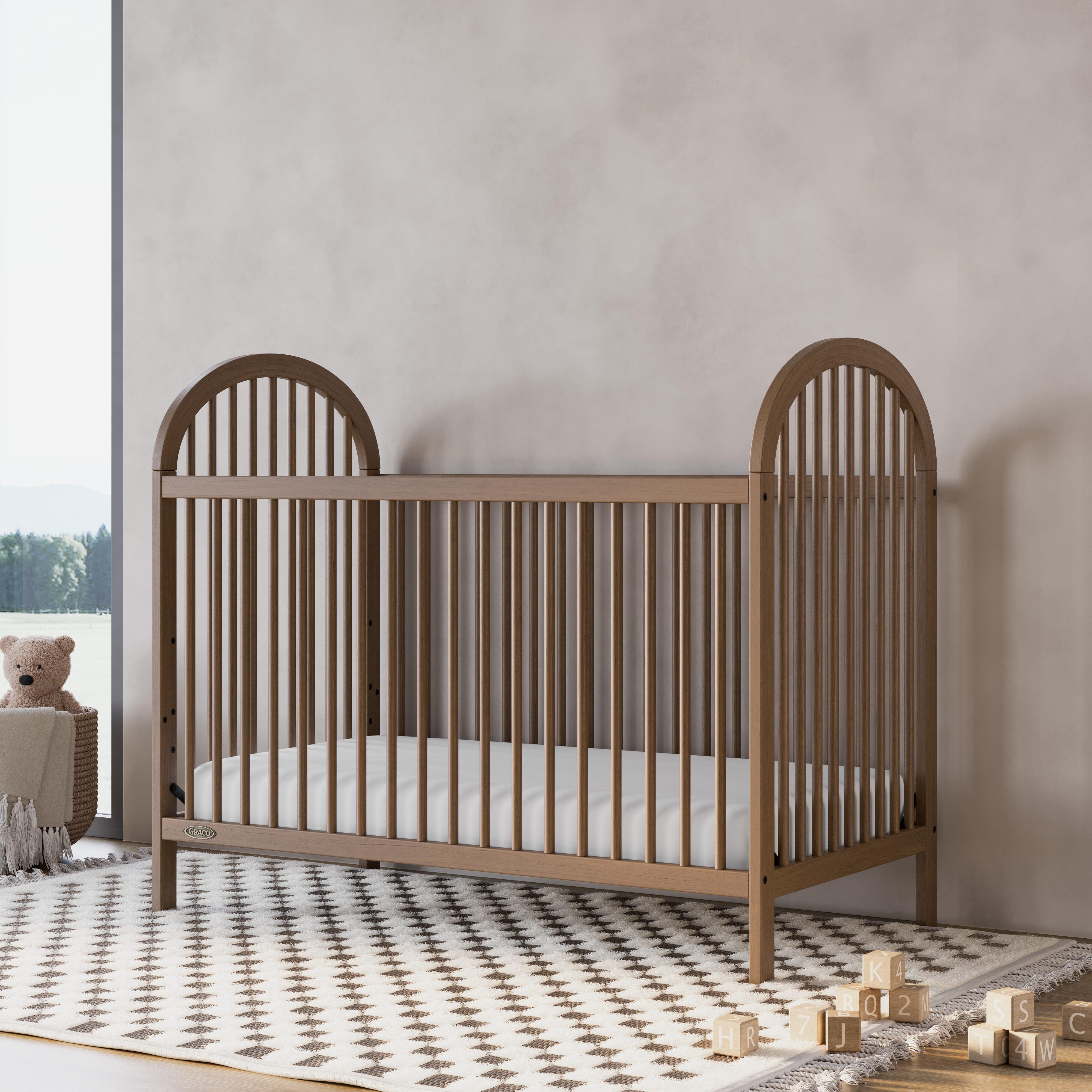 Click here for Graco Olivia 3-in-1 Convertible Crib  Hazelnut prices