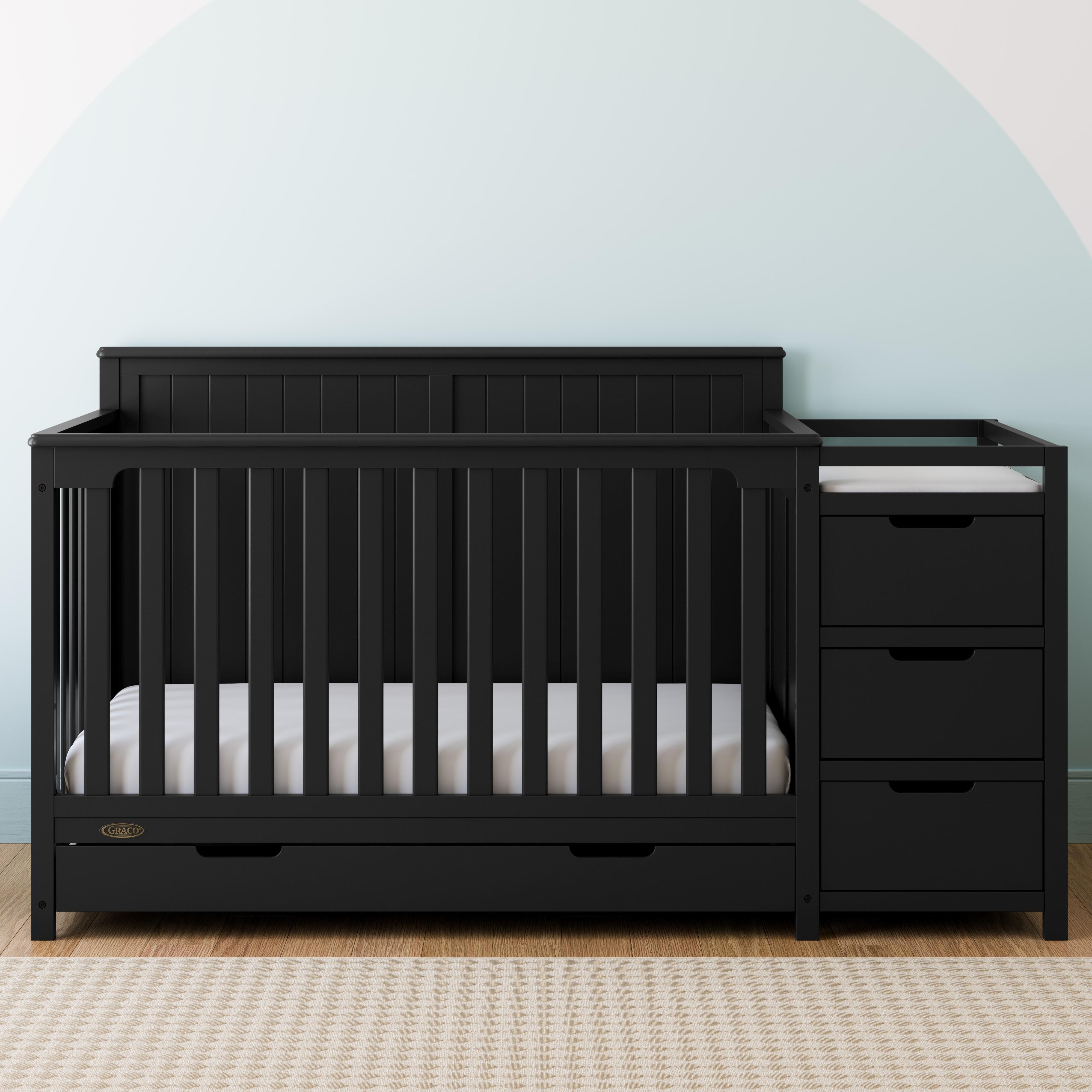 Click here for Graco Hadley 5-in-1 Convertible Crib and Changer w... prices