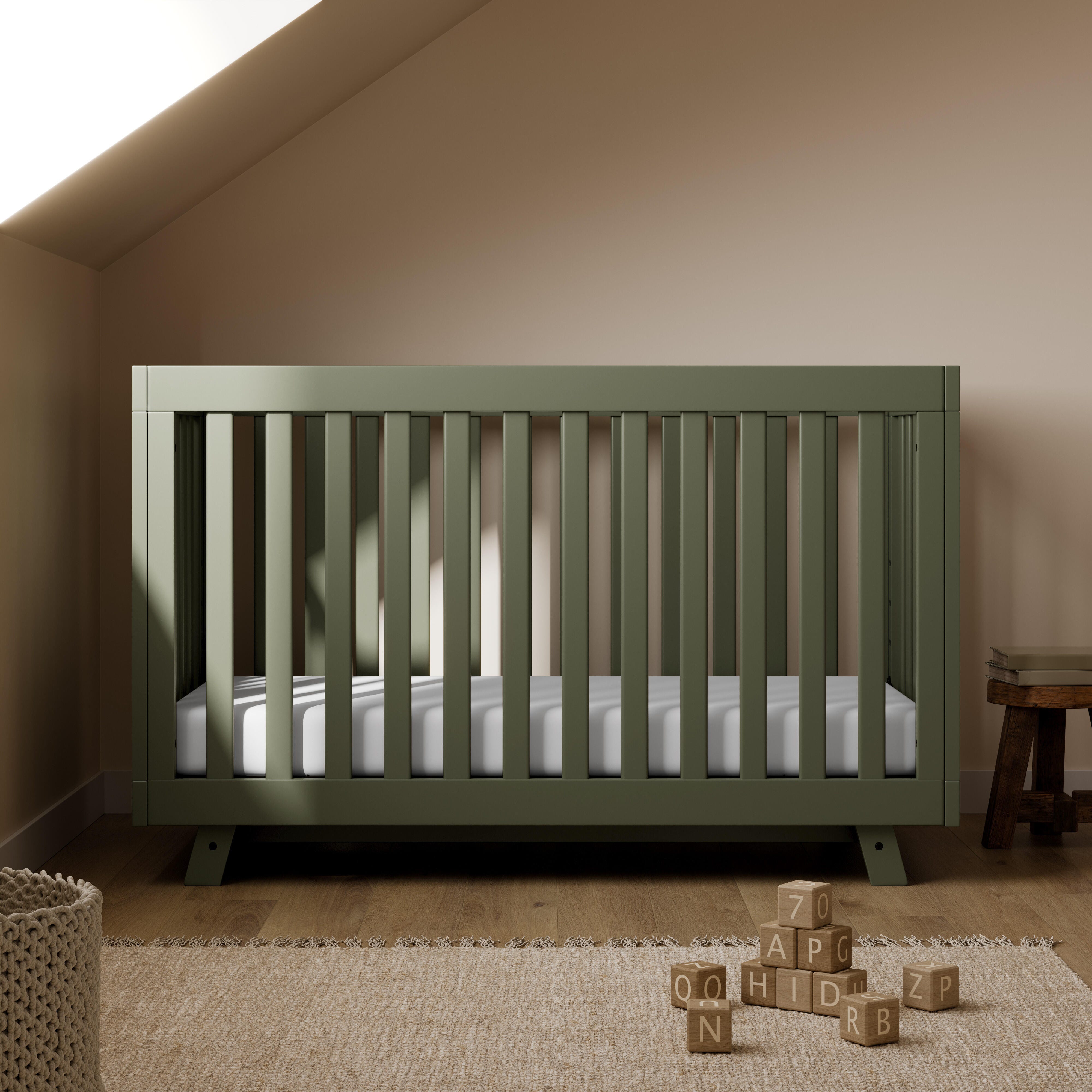 Click here for Storkcraft Beckett 3-in-1 Convertible Crib  Olive prices