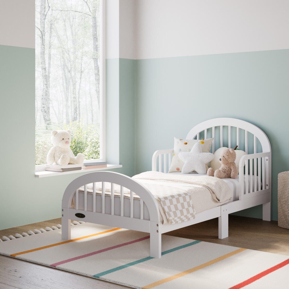 Click here for Graco Olivia Toddler Bed  White prices