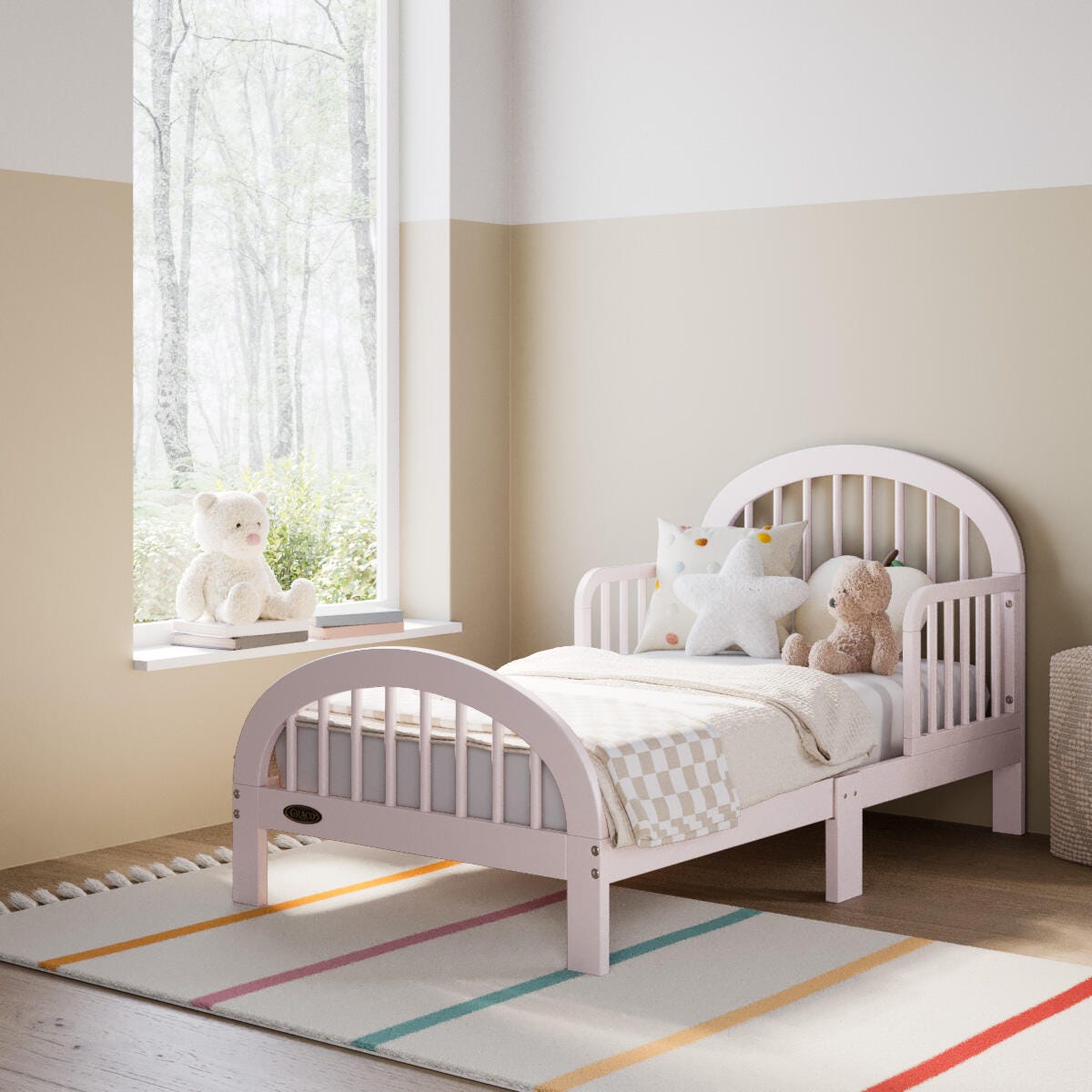 Click here for Graco Olivia Toddler Bed  Blush prices