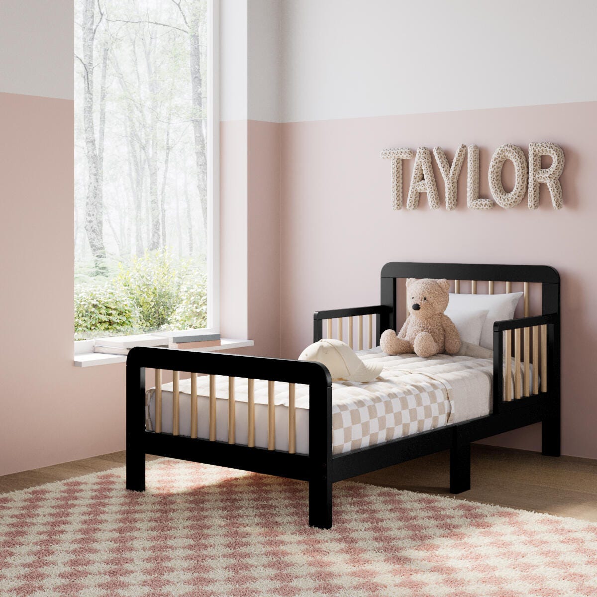 Click here for Storkcraft Pasadena Toddler Bed  Black/Driftwood prices