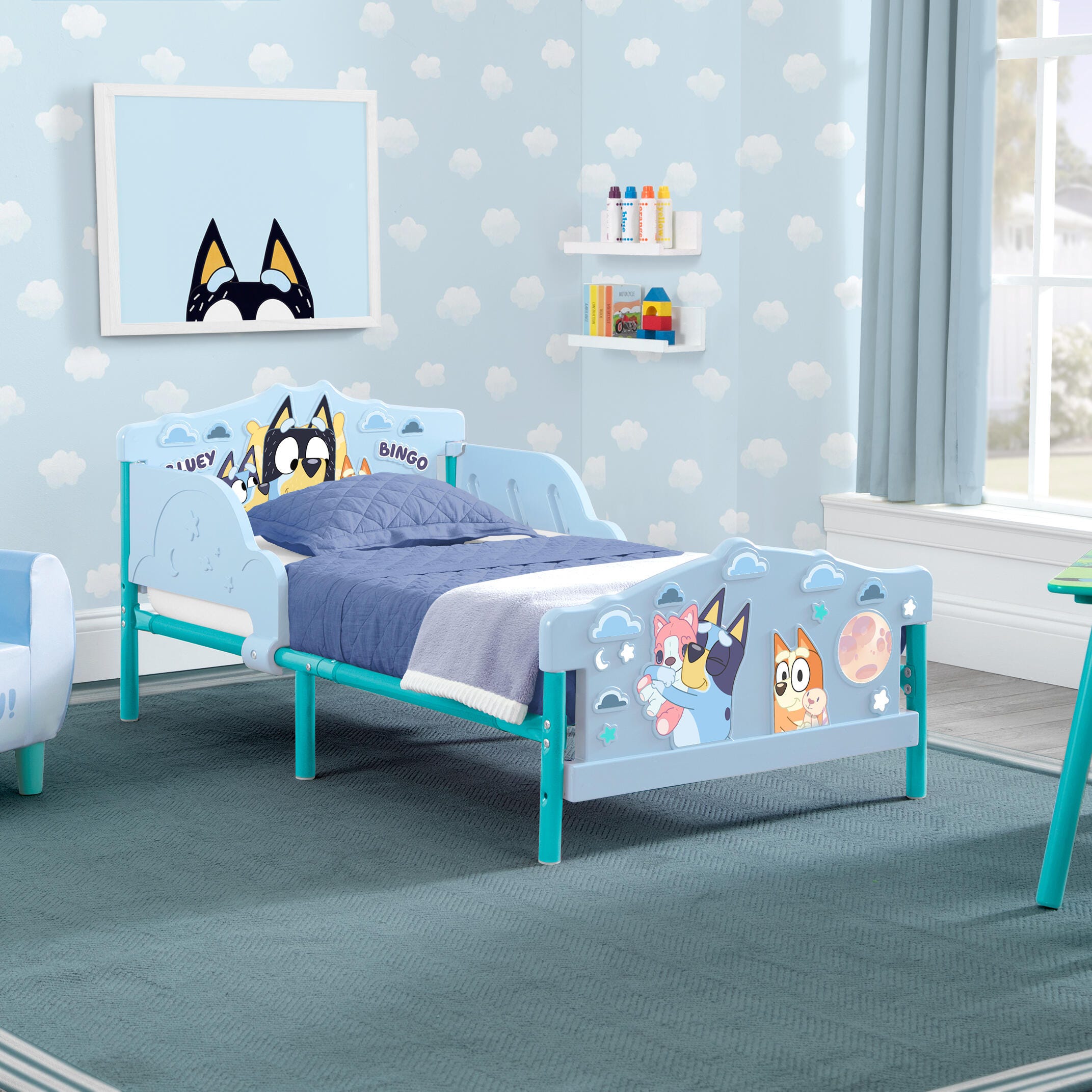 Click here for Delta Children Bluey 3D Toddler Bed prices