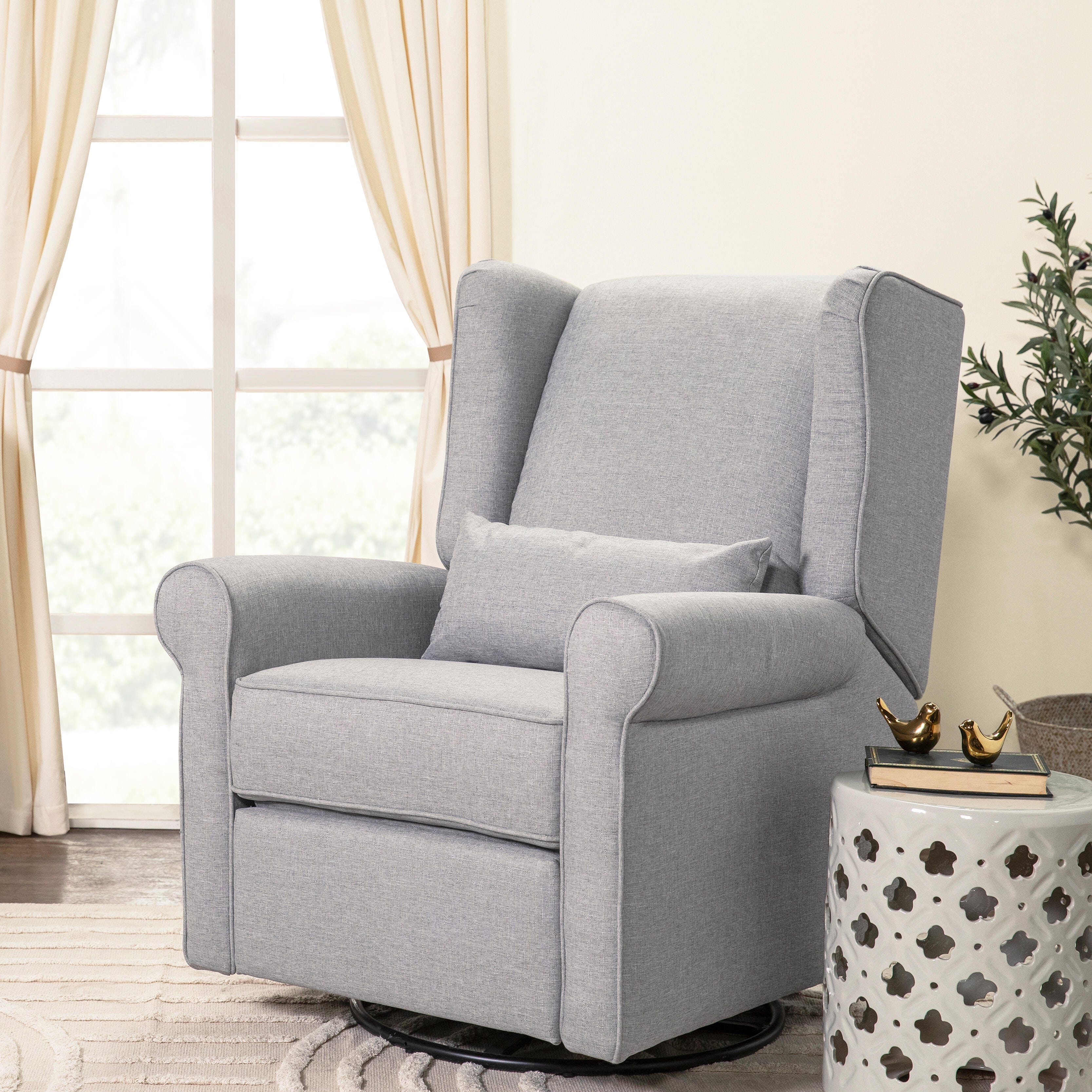 Click here for daVinci Hayden Recliner and Swivel Glider  Misty G... prices