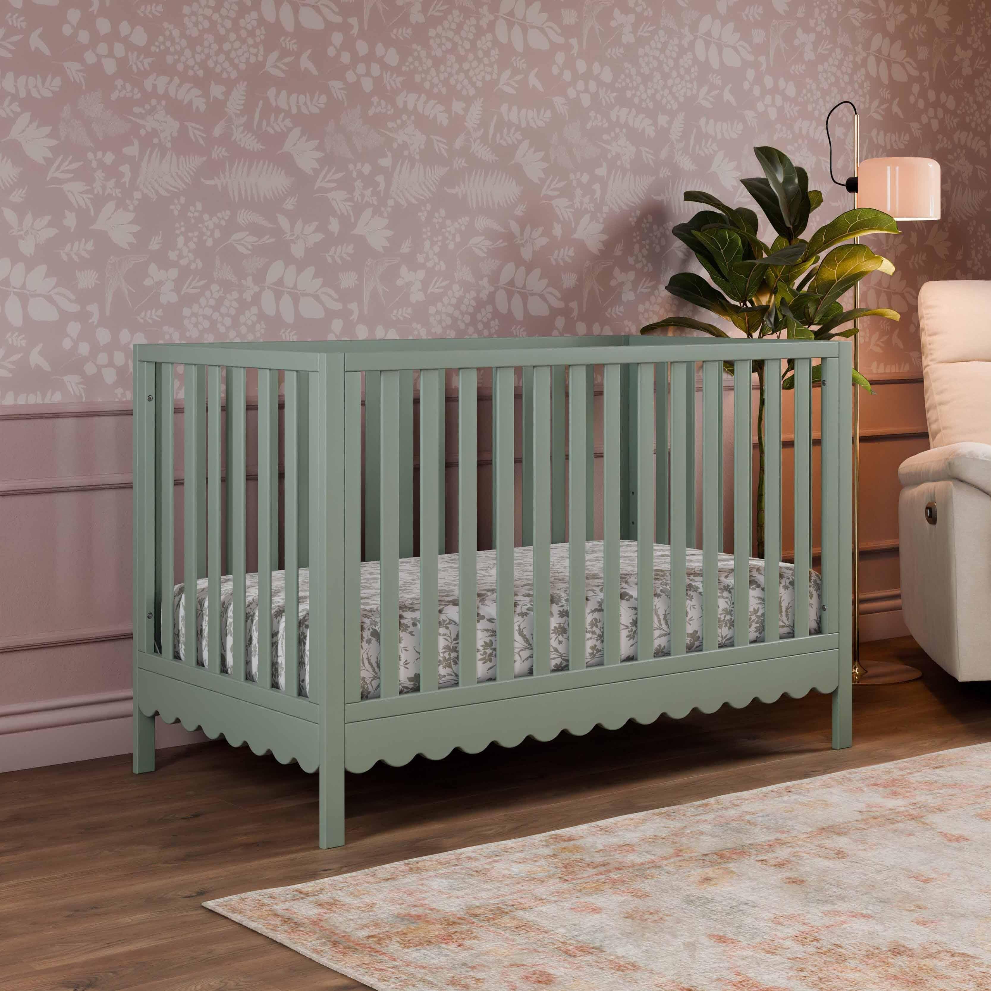 Click here for daVinci Sammy Scallop 4-in-1 Convertible Crib  Lig... prices