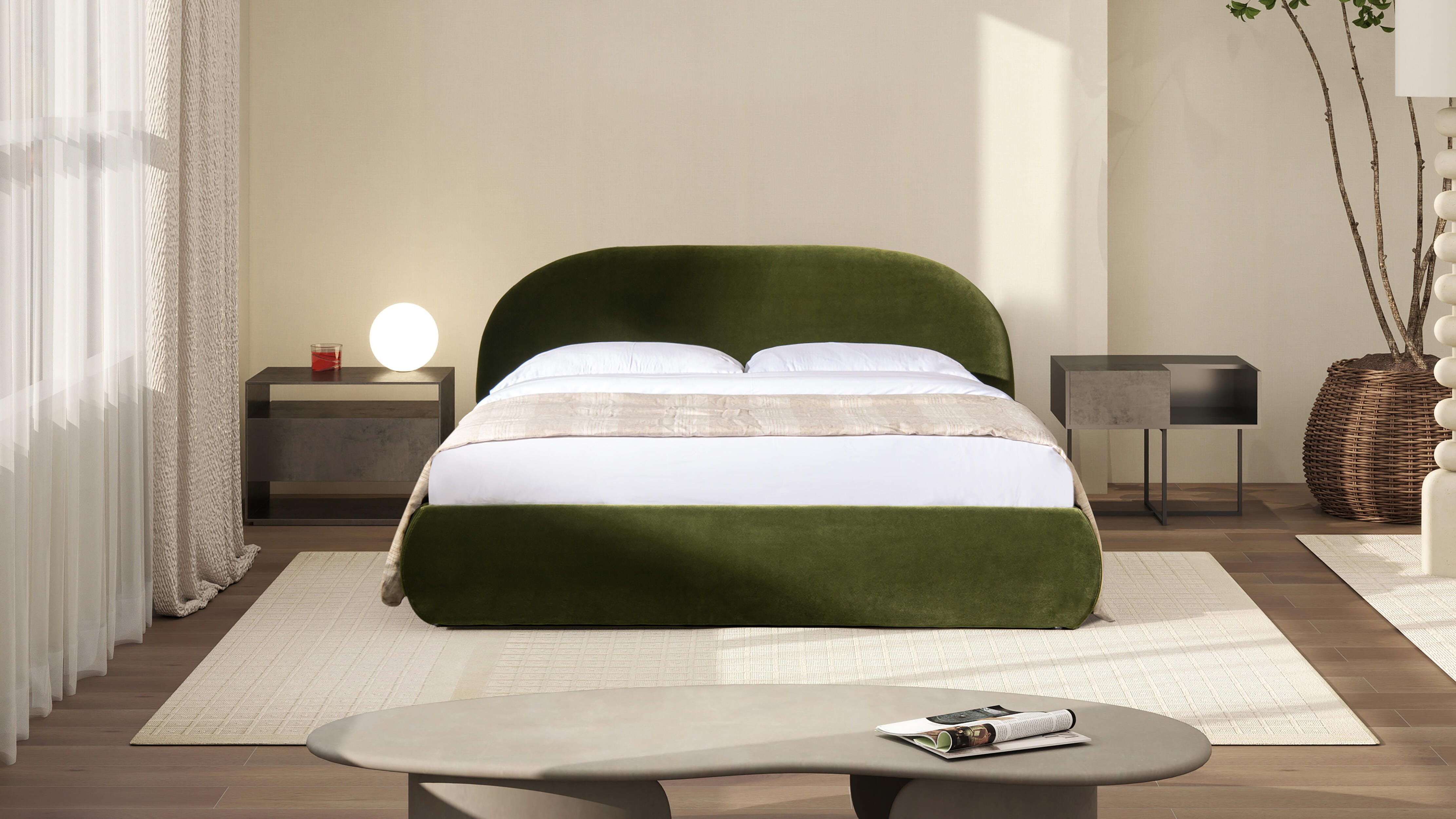 Click here for Jennifer Taylor Home Archie Queen Upholstered Plat... prices