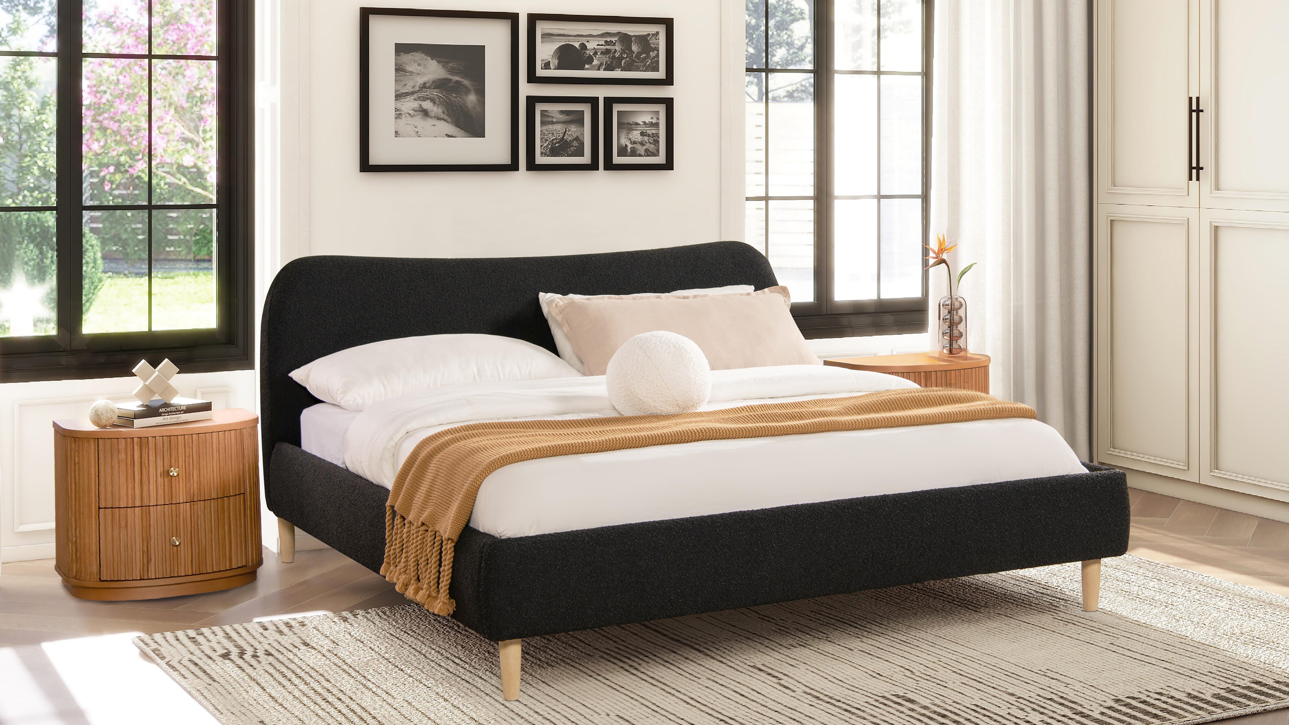 Click here for Jennifer Taylor Home Roman King Upholstered Platfo... prices