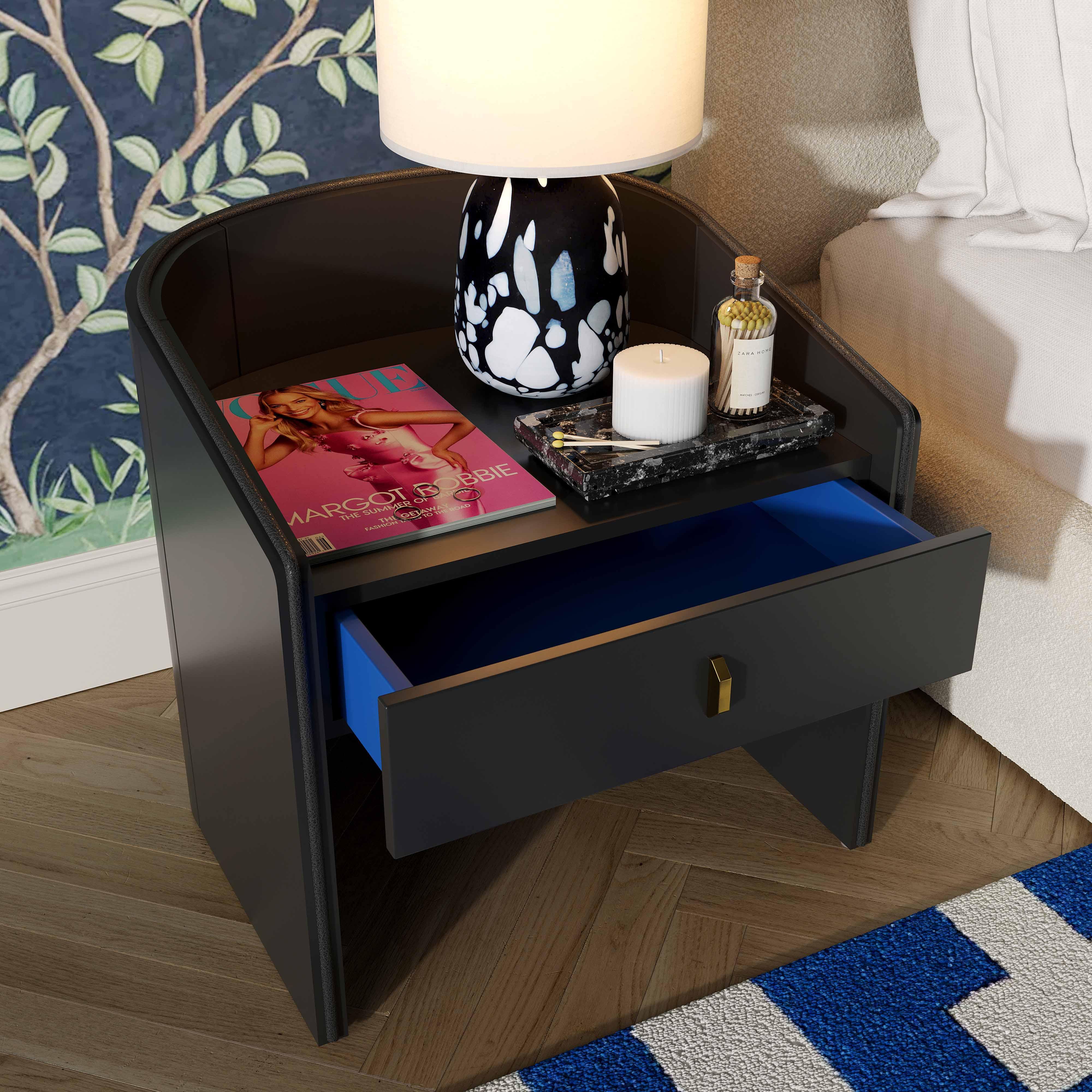 Click here for Tov Funriture Collins 22 Nightstand  Black prices