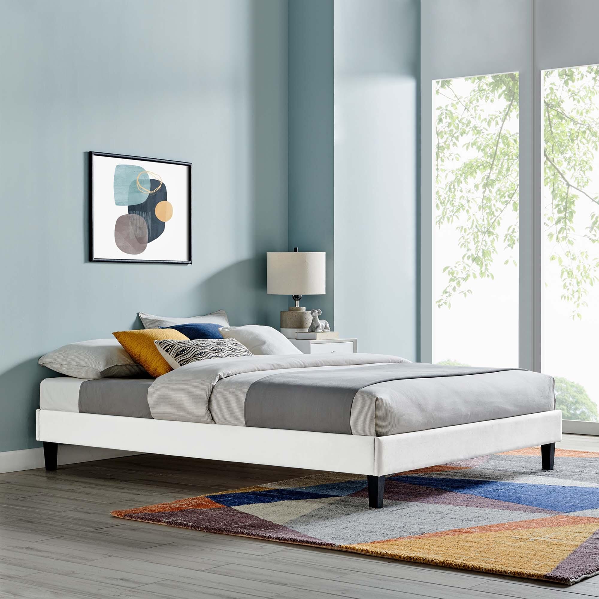 Click here for Modway Reign Full Platform Bed Frame  White prices