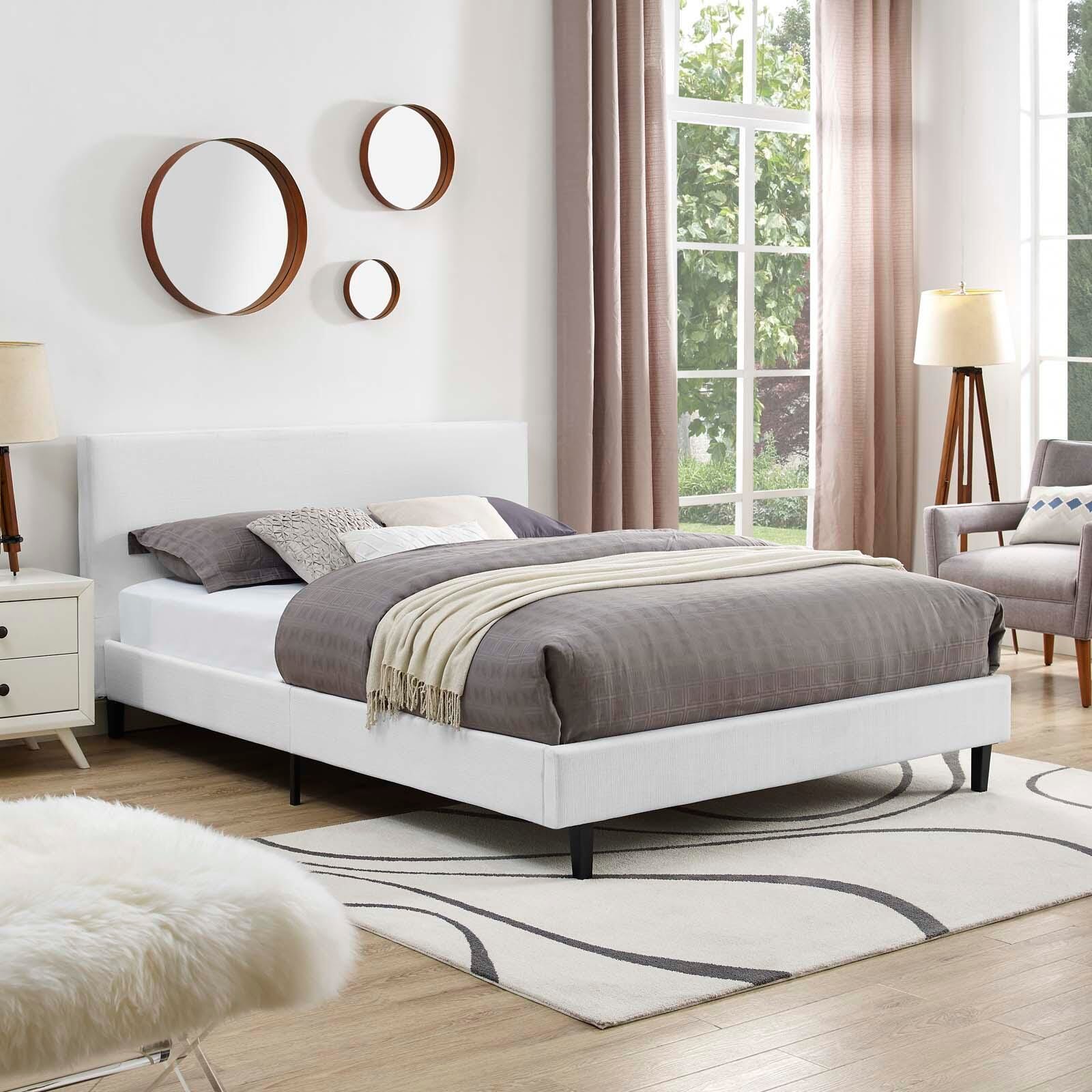 Click here for Modway Anya Full Platform Bed  White prices
