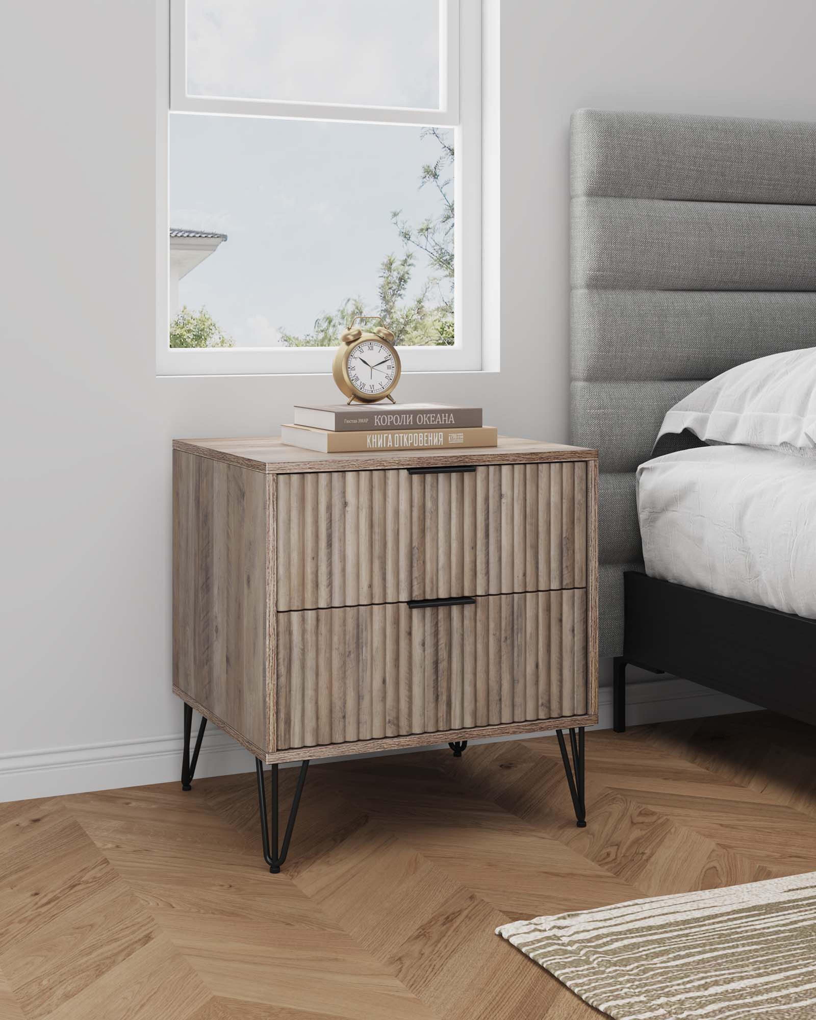 Click here for Manhattan Comfort DUMBO 20 2 Drawer Nightstand  Ru... prices