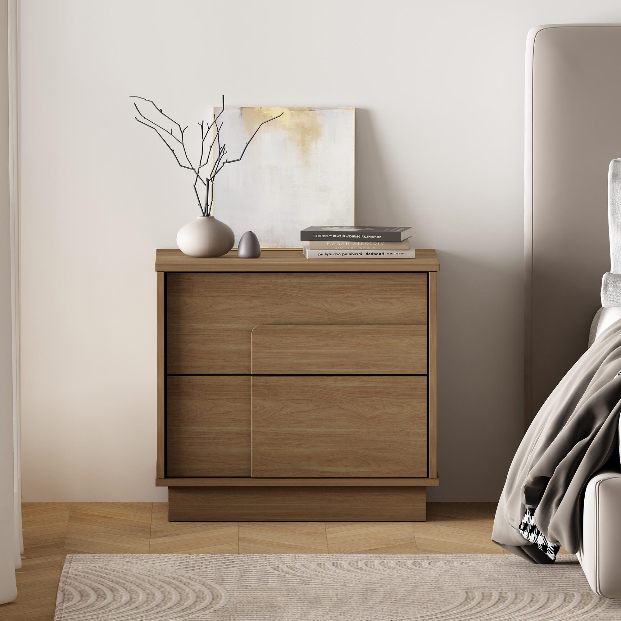 Click here for Manhattan Comfort Horizon 22 2 Drawer Nightstand... prices