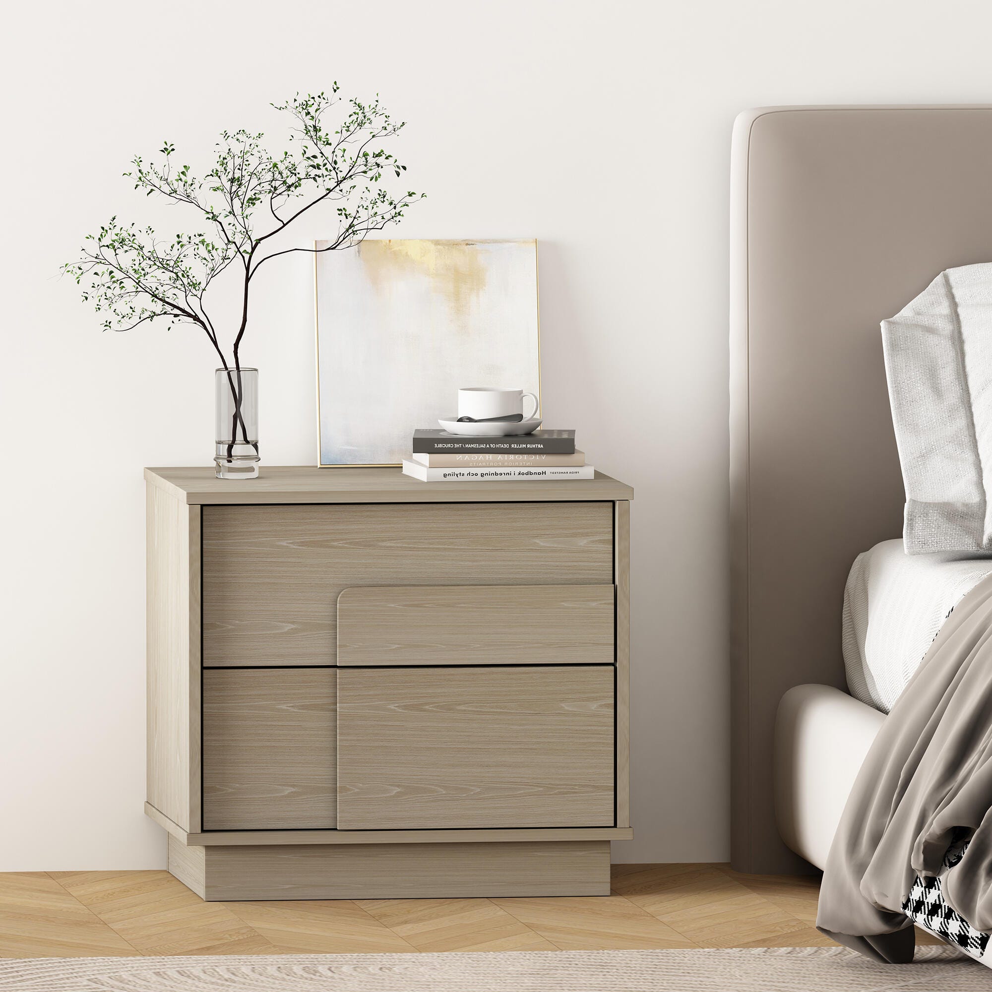Click here for Manhattan Comfort Horizon 22 2 Drawer Nightstand... prices